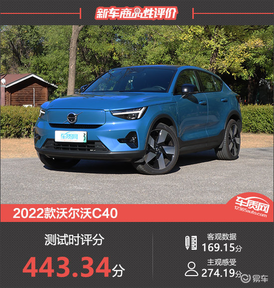 2022款沃尔沃C40新车商品性评价_易车