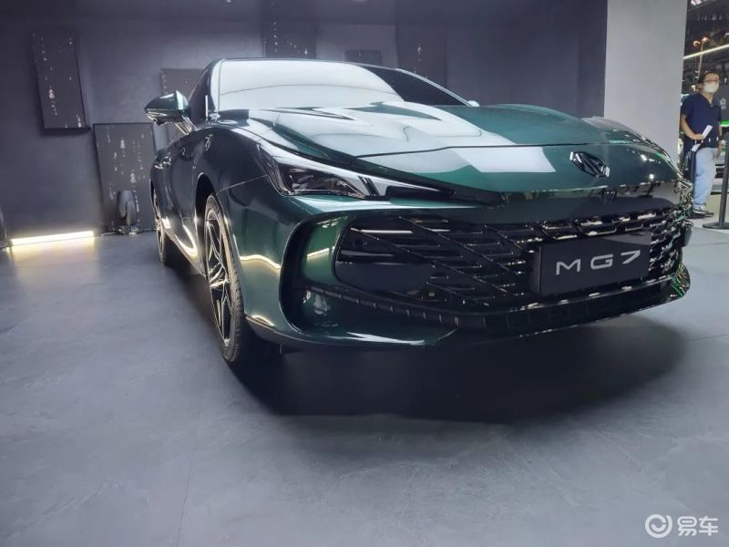 2022成都车展丨全新一代MG7与公众见面 配无框车门_易车