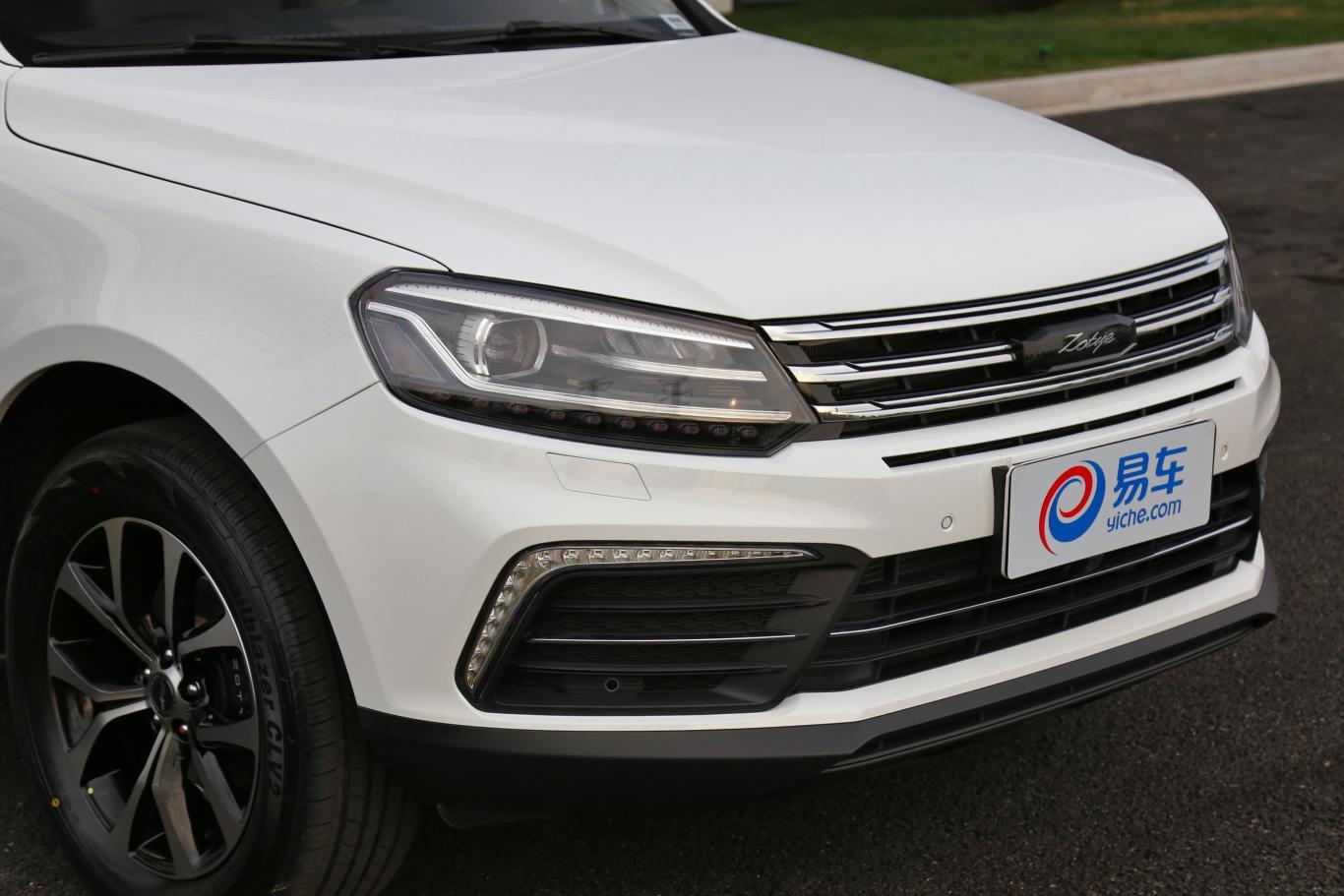 【众泰T600 Coupe1.5T 手自一体 尊享版前格栅侧俯拍图片-汽车图片大全】-易车