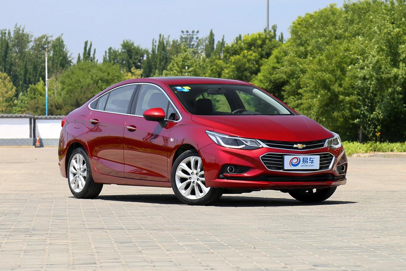 【科鲁兹三厢 1.4T 双离合 创·战纪定制版侧前45度车头向右水平图片-汽车图片大全】-易车