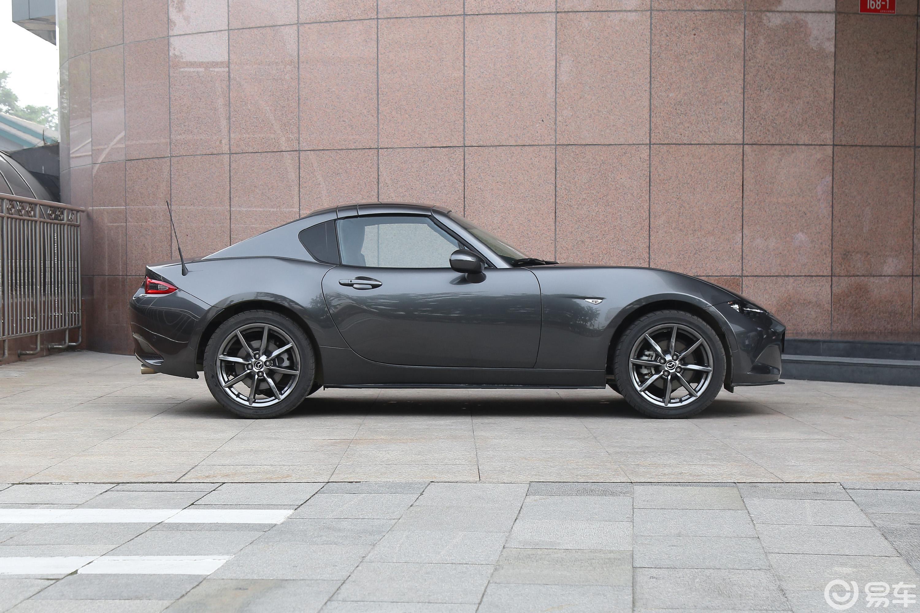 【马自达MX-5RF 2.0L 铂钢灰正侧车头向右水平图片-汽车图片大全】-易车