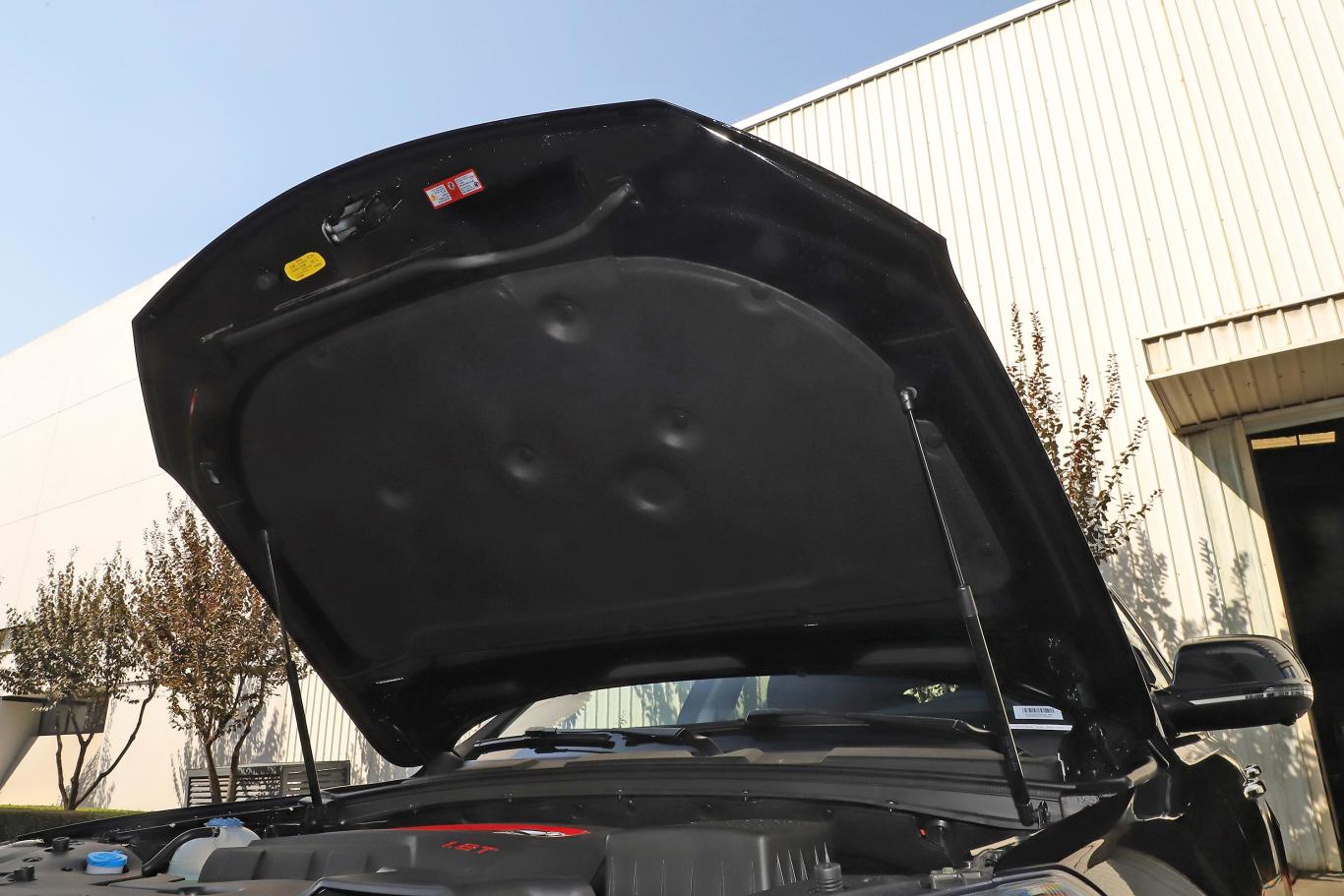 【众泰T600 Coupe1.8T 双离合 互联网智尊版前舱盖内侧图片-汽车图片大全】-易车