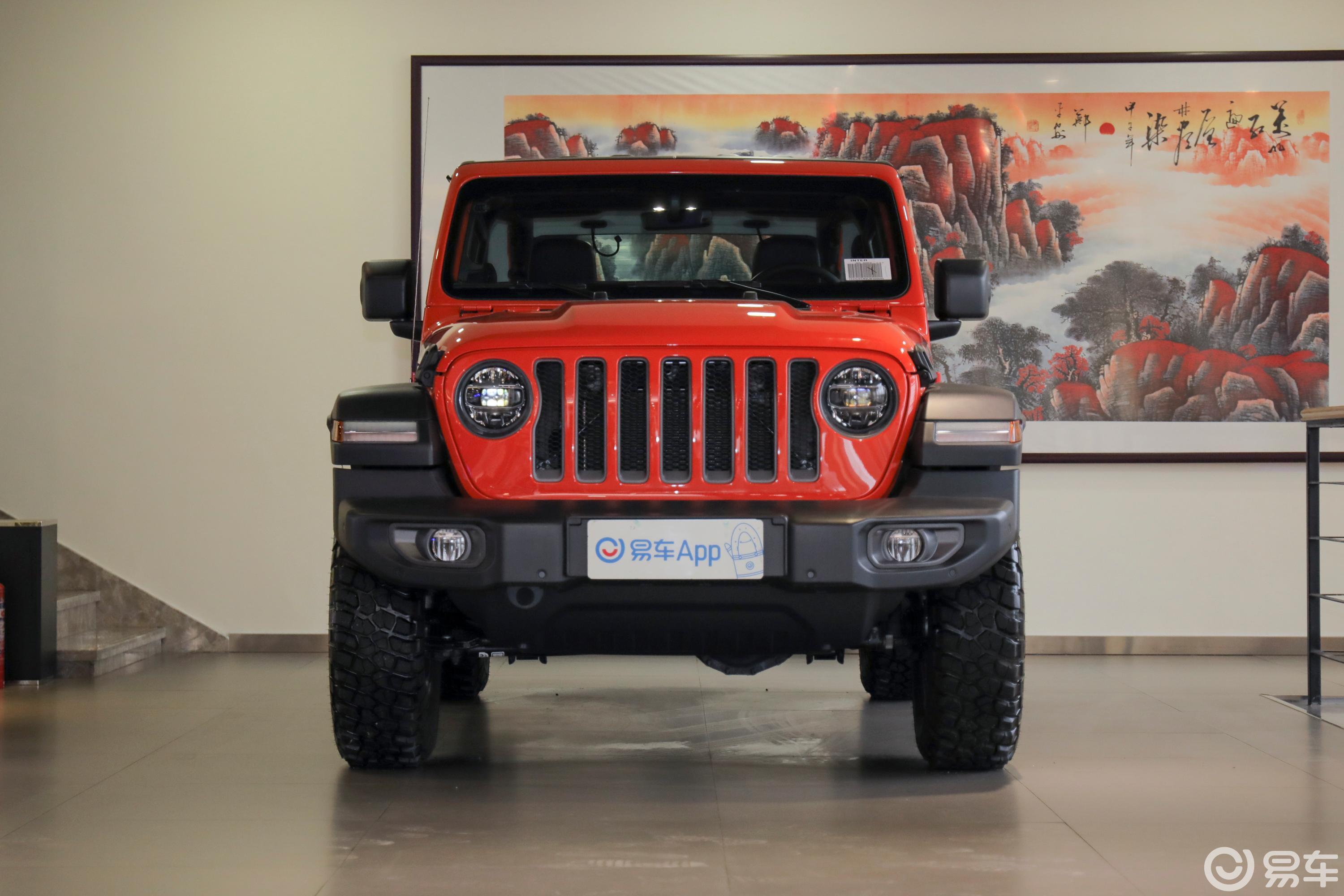 【牧马人2.0T Rubicon两门版 国V正前水平图片-汽车图片大全】-易车