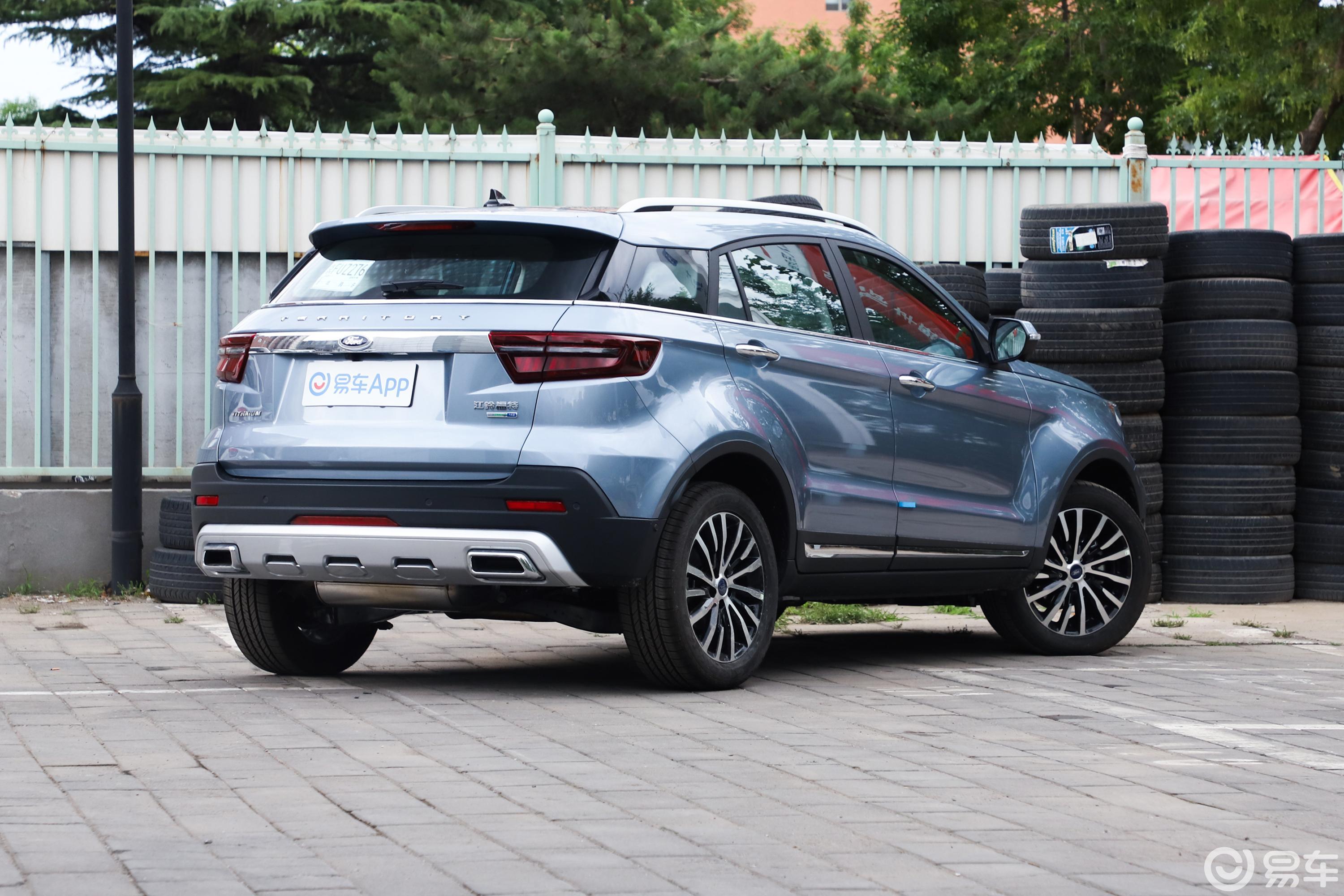 【领界领界S EcoBoost 145 CVT 48V尊领型Plus侧后45度车头向右水平图片-汽车图片大全】-易车