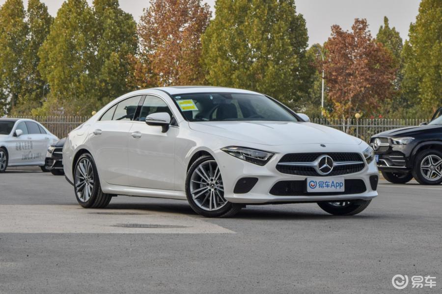 【奔驰CLS级2021款CLS 260侧前45度车头向右水平汽车图片-汽车图片大全】-易车