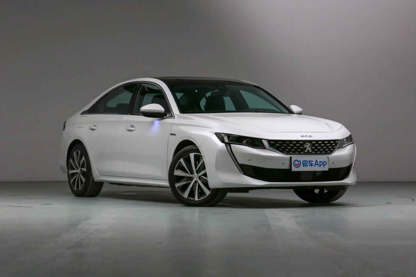 【标致508L PHEV1.6T 手自一体 插混科技版侧前45度车头向右水平图片-汽车图片大全】-易车