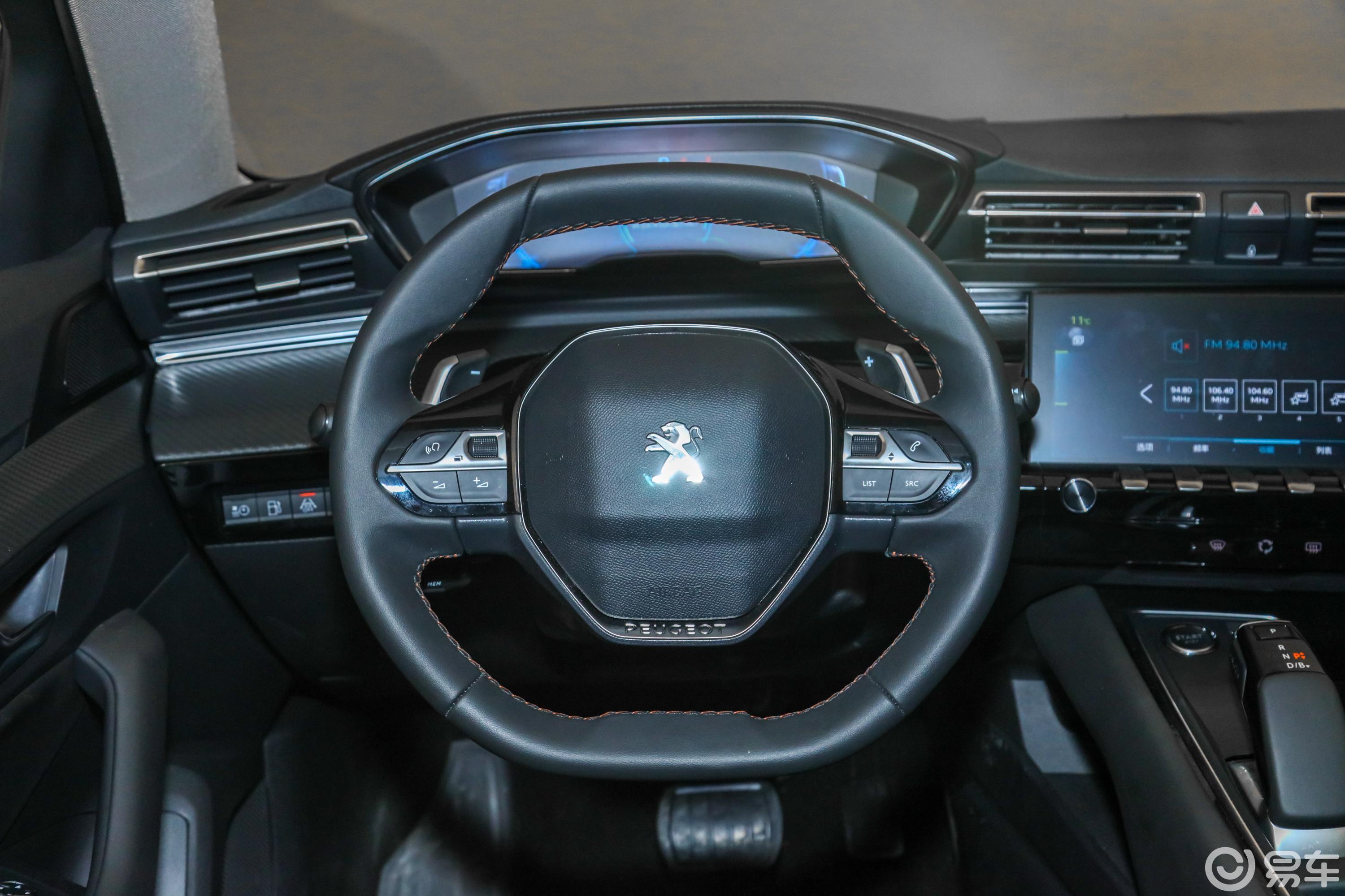 【标致508L PHEV1.6T 手自一体 插混科技版方向盘图片-汽车图片大全】-易车