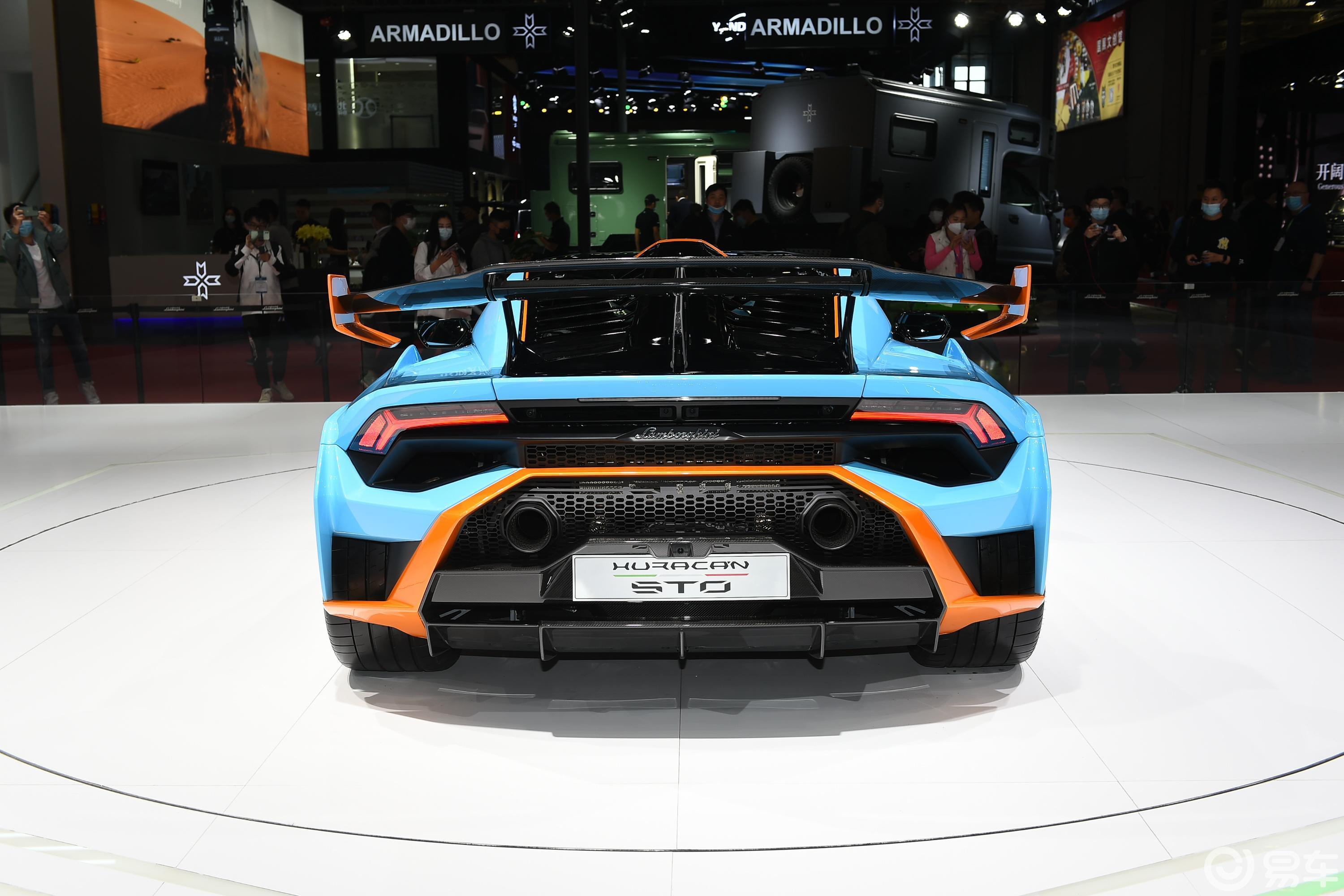 【Huracán5.2L STO正后水平图片-汽车图片大全】-易车