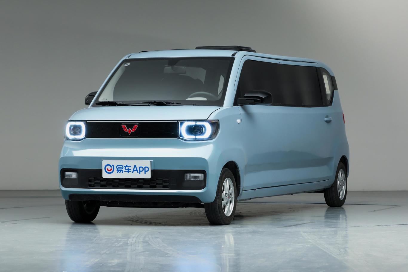 【天地良心宏光BIGEV易车特别版侧前45度车头向左水平图片-汽车图片大全】-易车