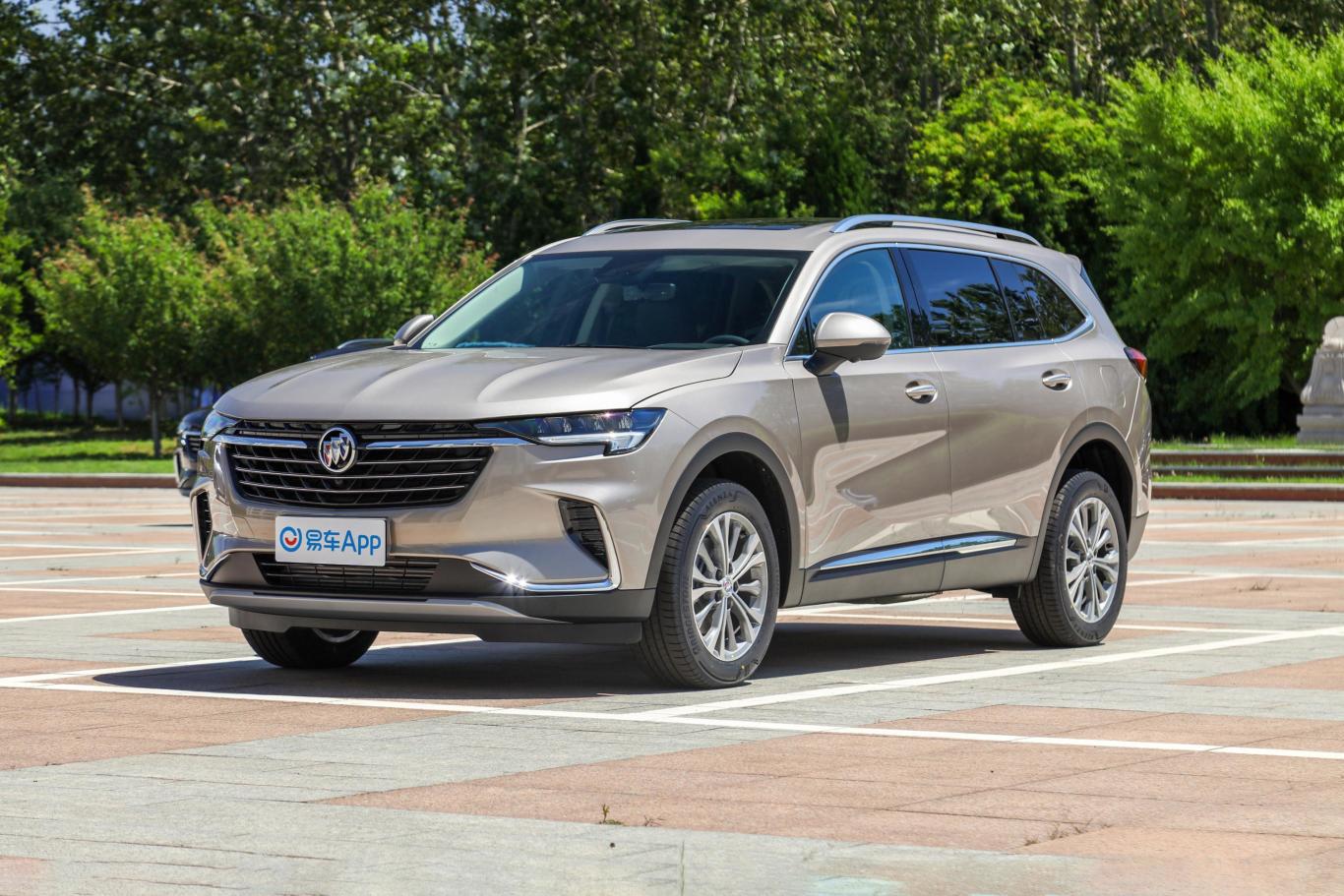 【昂科威Plus昂科威Plus 652T 两驱豪华型 7座侧前45度车头向左水平图片-汽车图片大全】-易车