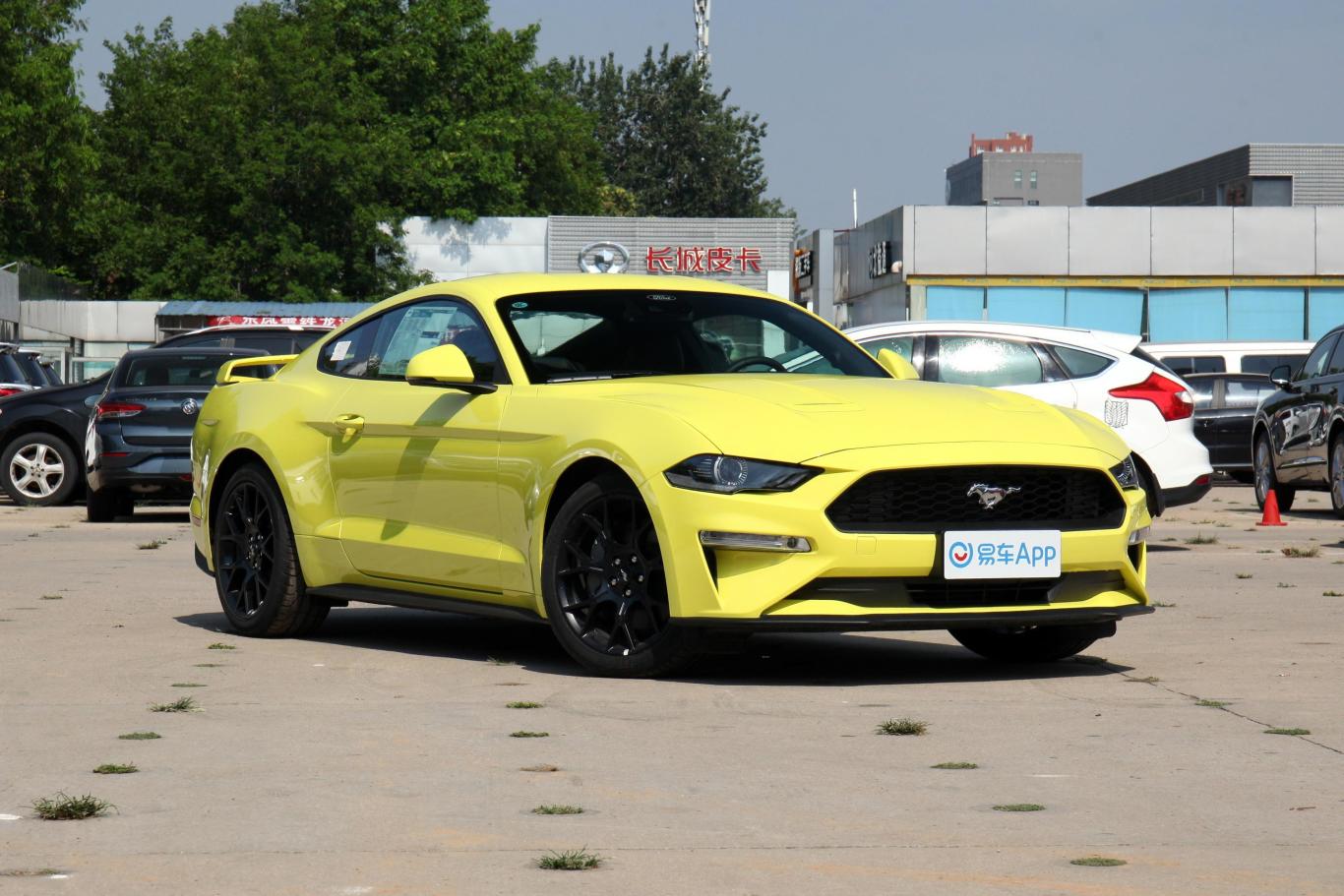 【Mustang2.3T 掠光复刻限量版侧前45度车头向右水平图片-汽车图片大全】-易车