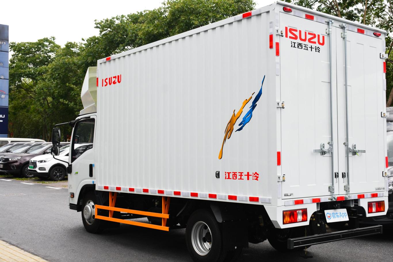 【翼放ECEC5 货厢 2.8T 单排气刹 国VI外观图片-汽车图片大全】-易车