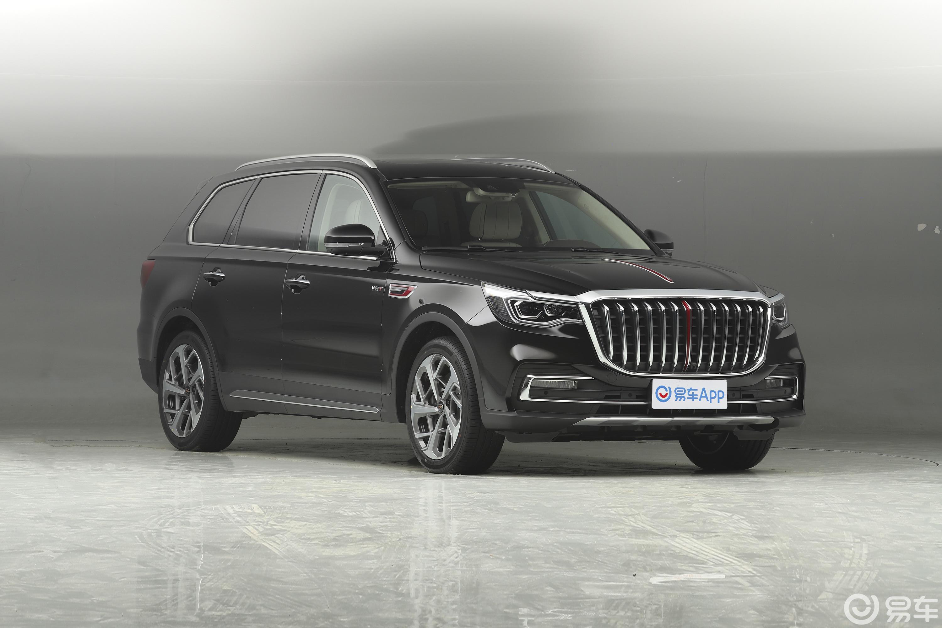 【红旗HS73.0T 手自一体 四驱 智联旗领版侧前45度车头向右水平图片-汽车图片大全】-易车