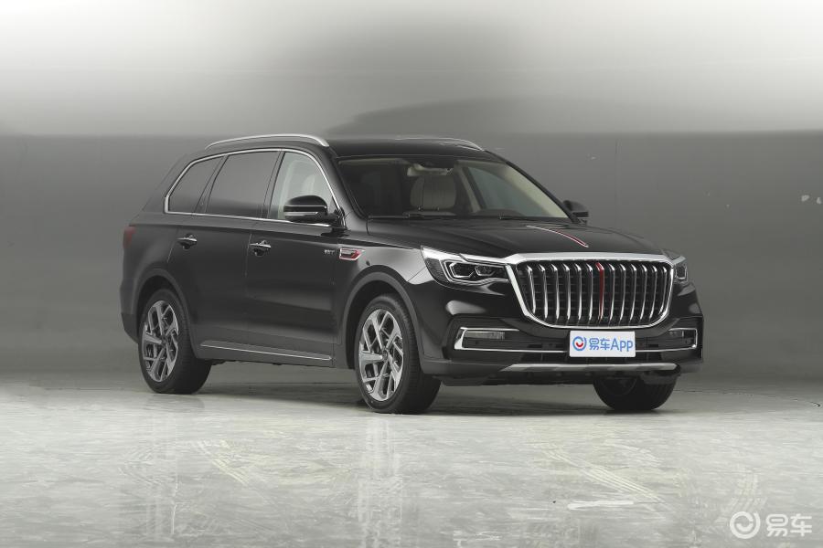 【红旗HS72022款3.0T 手自一体 四驱 智联旗领版侧前45度车头向右水平汽车图片-汽车图片大全】-易车