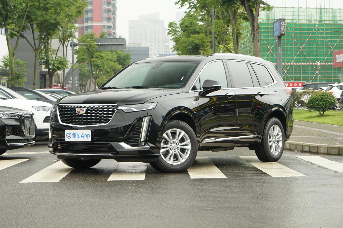 【凯迪拉克XT6轻混 2.0T 四驱风尚型 6座侧前45度车头向左水平图片-汽车图片大全】-易车