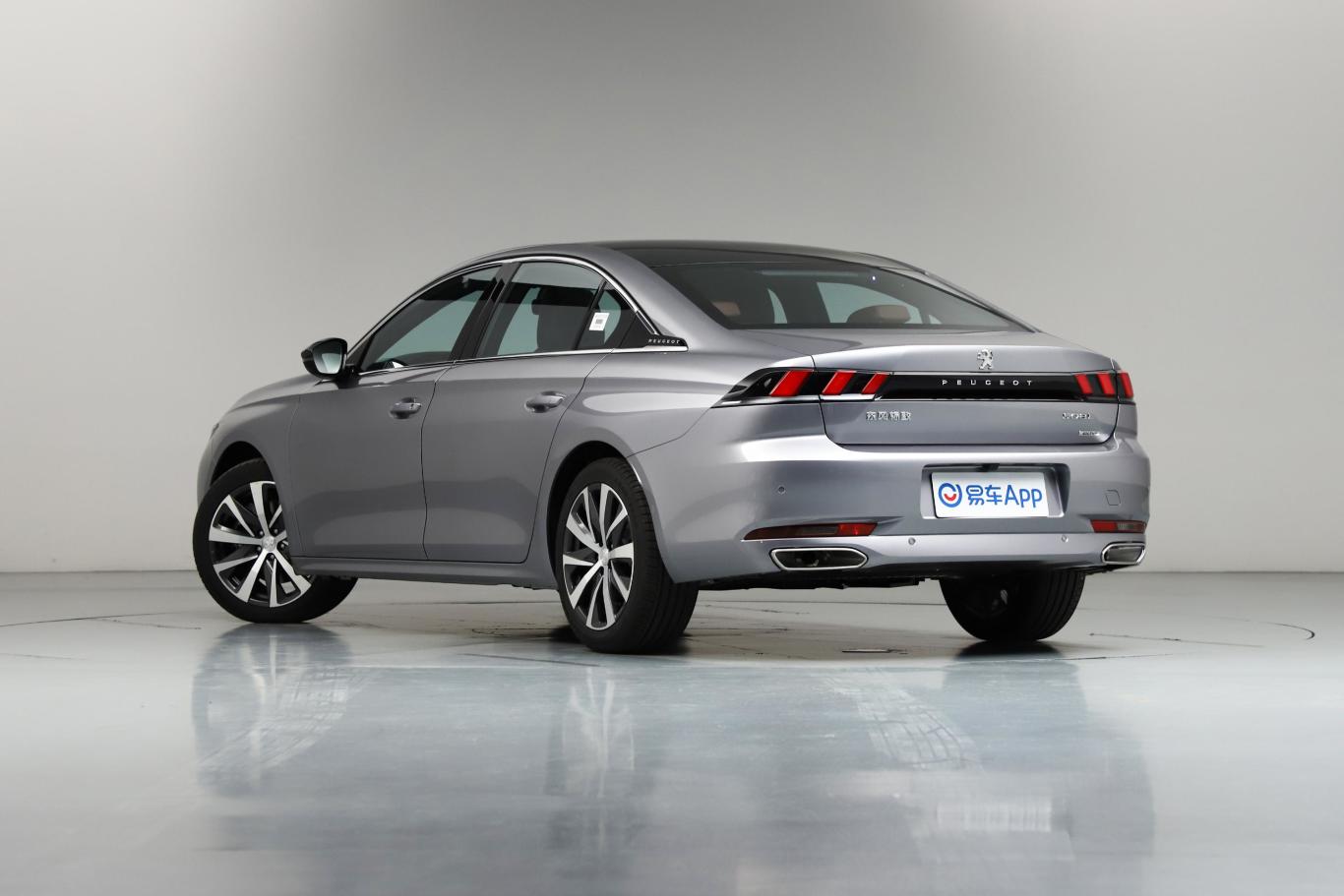 【标致508L400THP 驭动版侧后45度车头向左水平图片-汽车图片大全】-易车