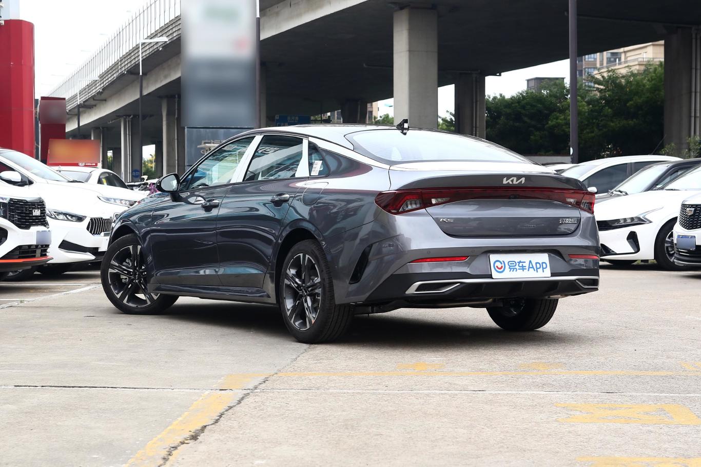 【起亚K5270T CVVD 焕新版侧后45度车头向左水平图片-汽车图片大全】-易车