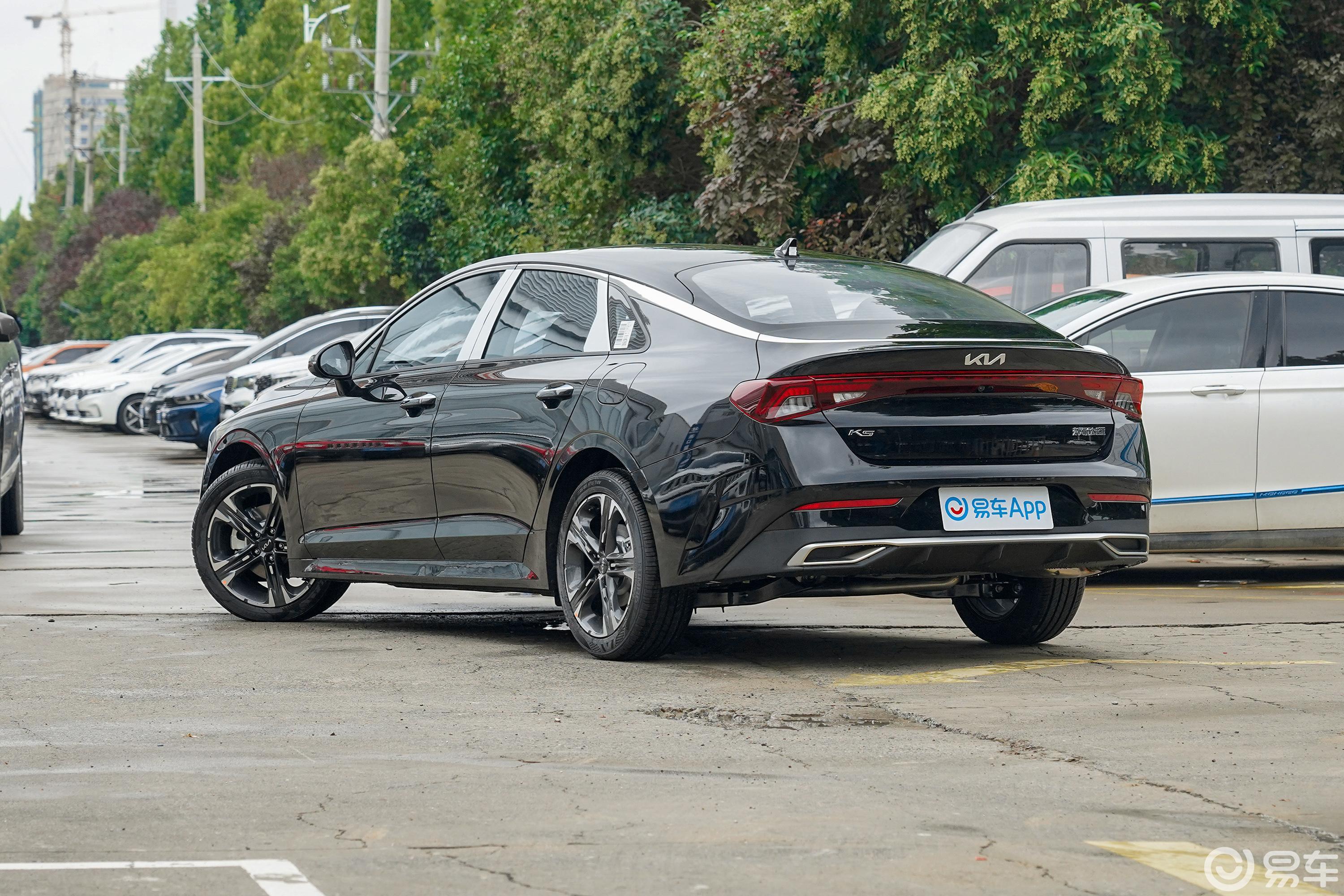 【起亚K5270T CVVD 焕新版侧后45度车头向左水平图片-汽车图片大全】-易车