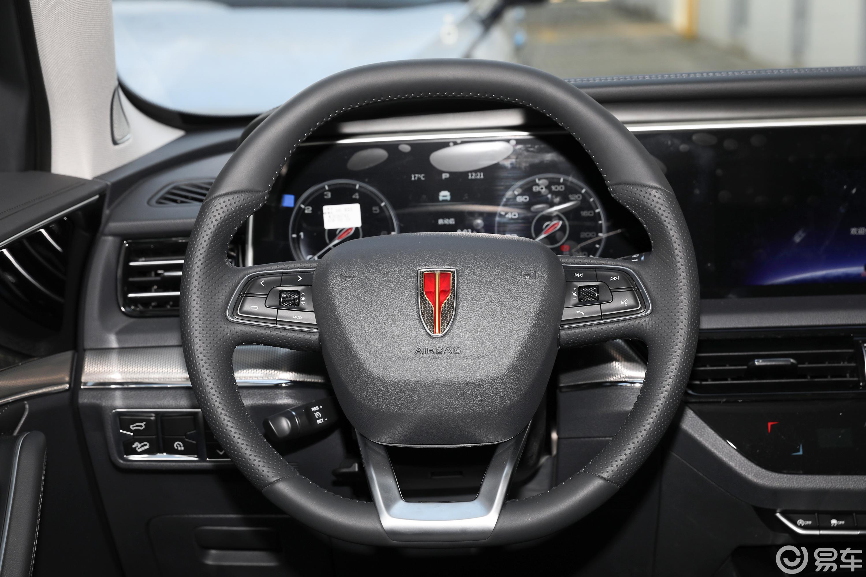 【红旗HS5改款 2.0T 手自一体 两驱 智联旗享版方向盘图片-汽车图片大全】-易车