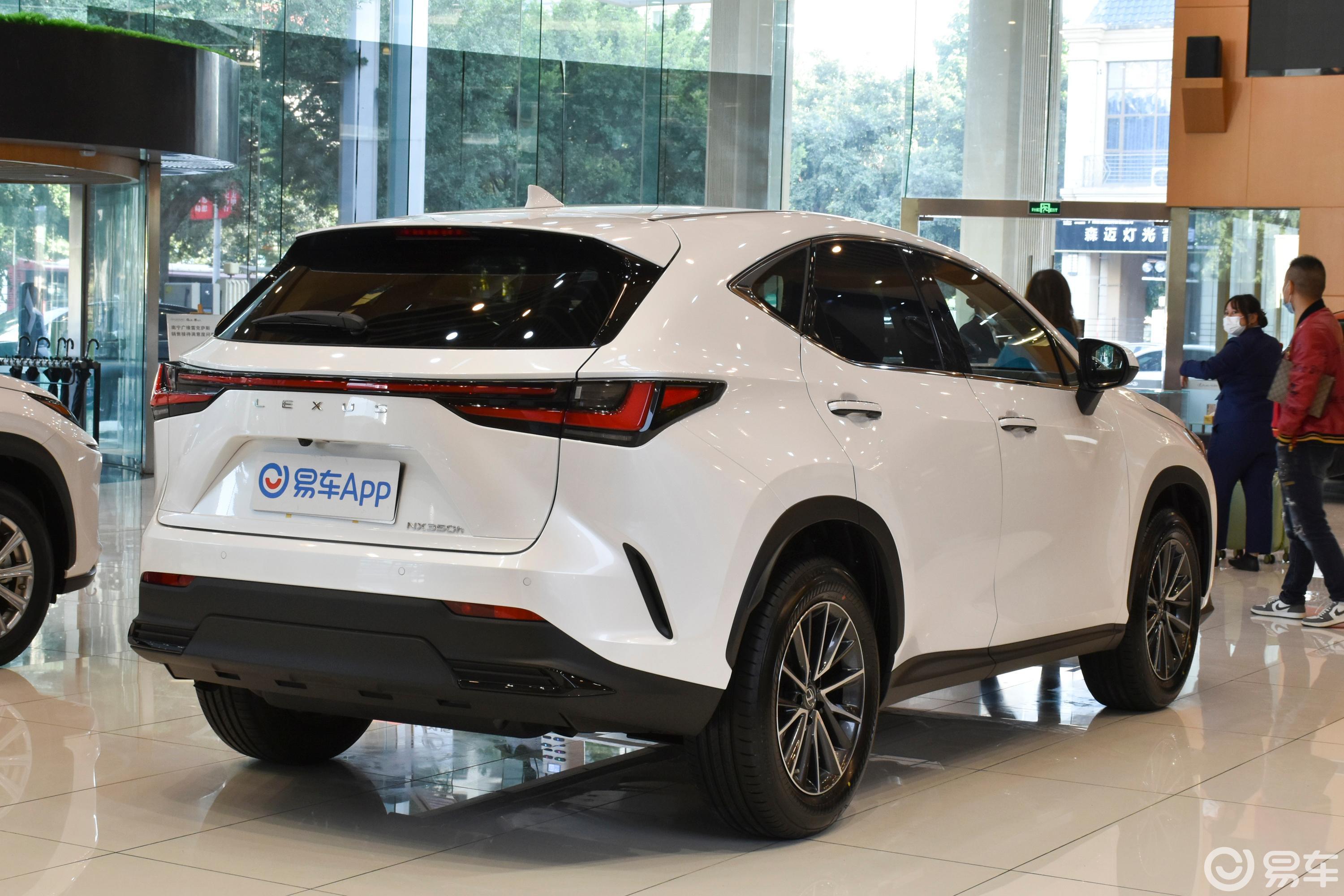 【雷克萨斯NX350h 两驱创悦版侧后45度车头向右水平图片-汽车图片大全】-易车