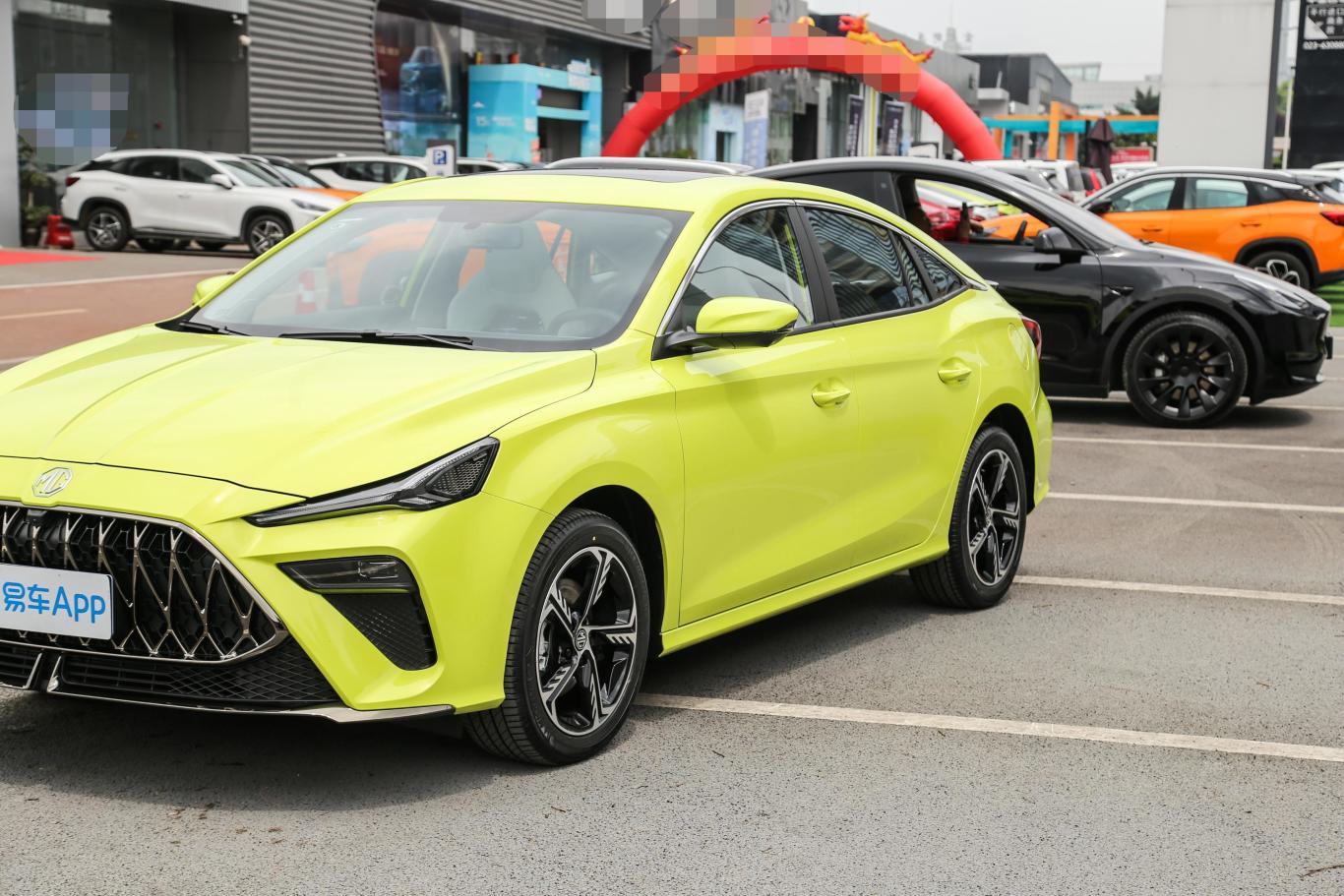 【MG5天蝎座1.5T 双离合 豪华版外观细节图片-汽车图片大全】-易车