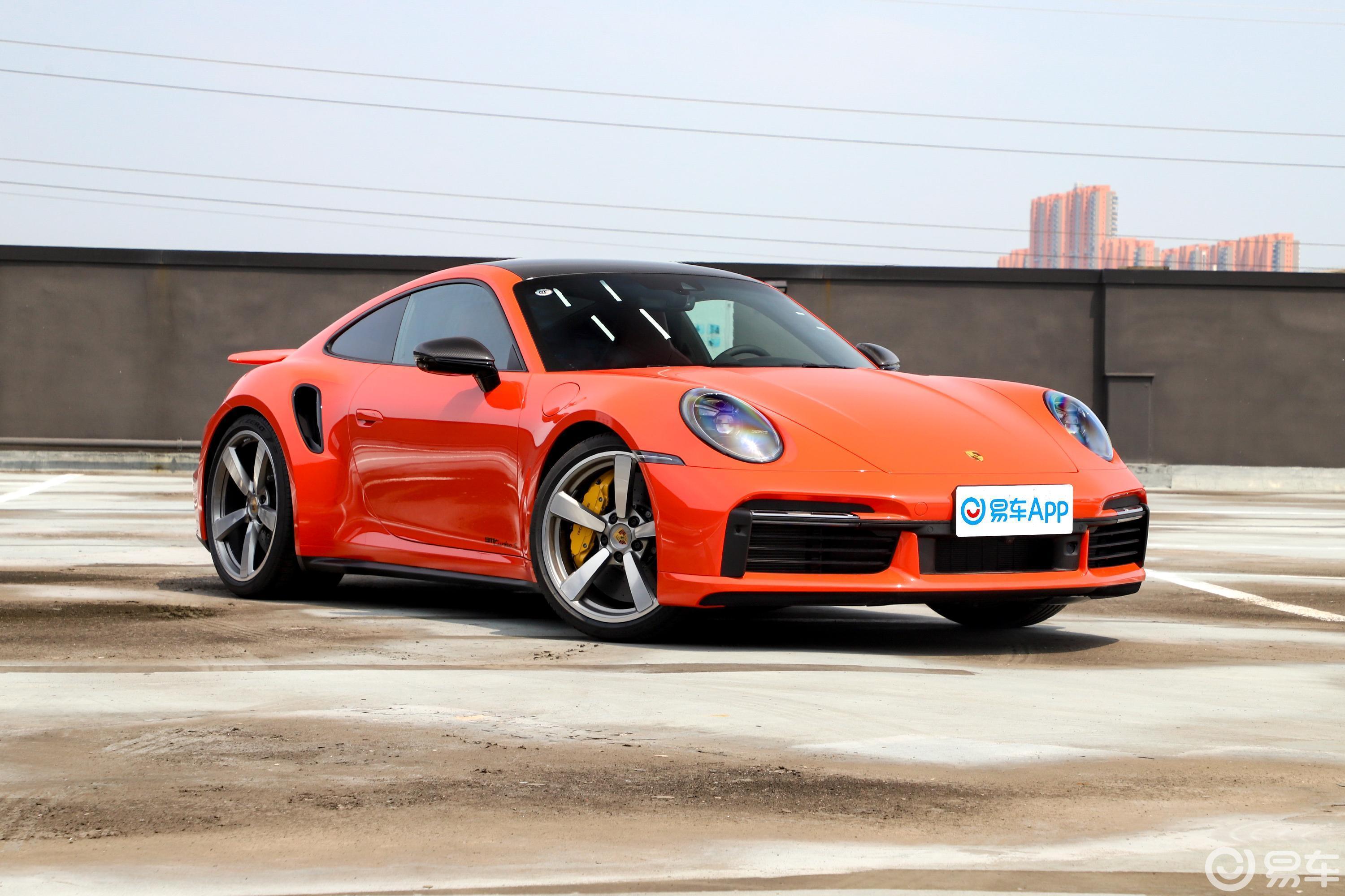【保时捷911Turbo S 3.7T侧前45度车头向右水平图片-汽车图片大全】-易车