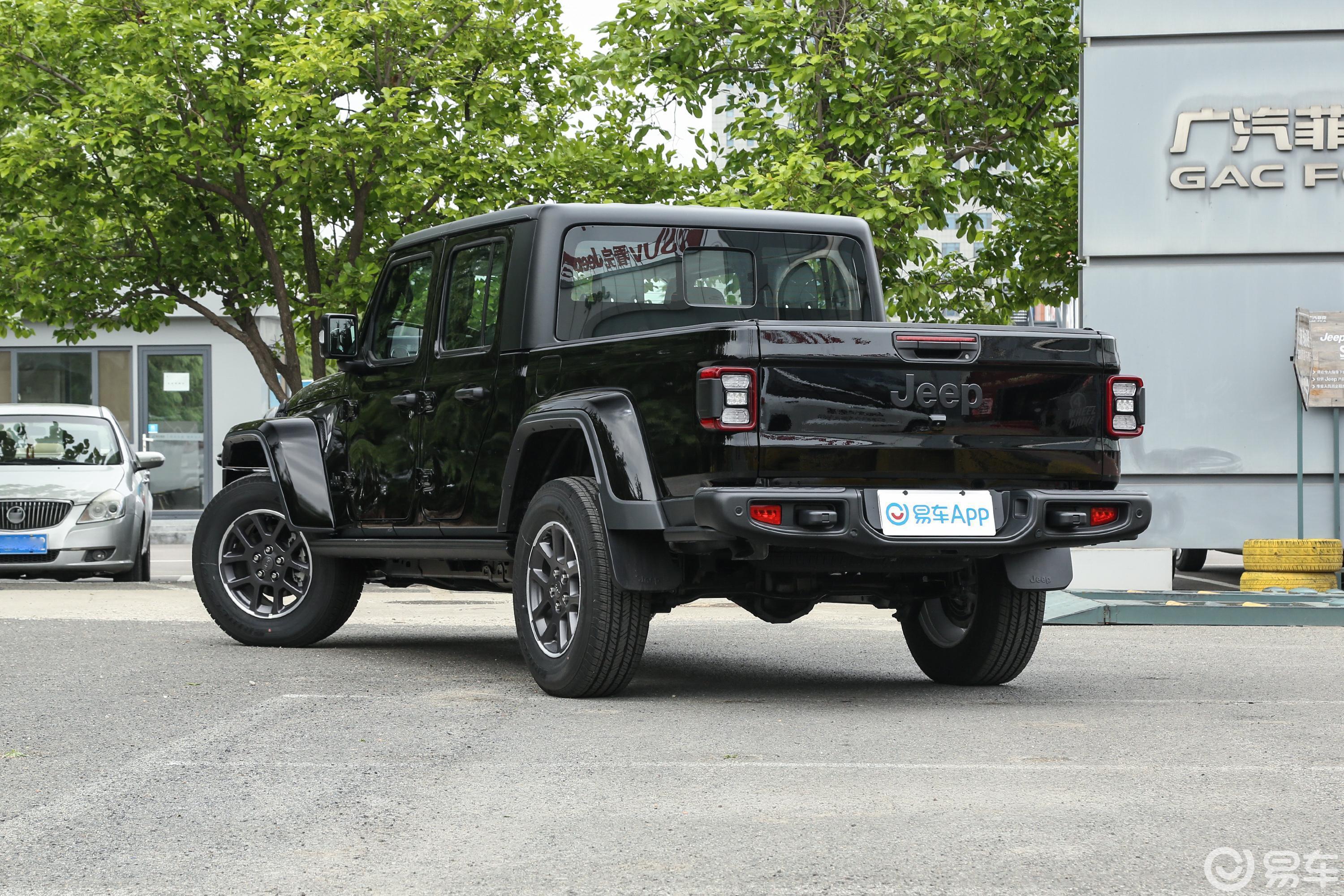 【角斗士3.6L 自动先行版侧后45度车头向左水平图片-汽车图片大全】-易车