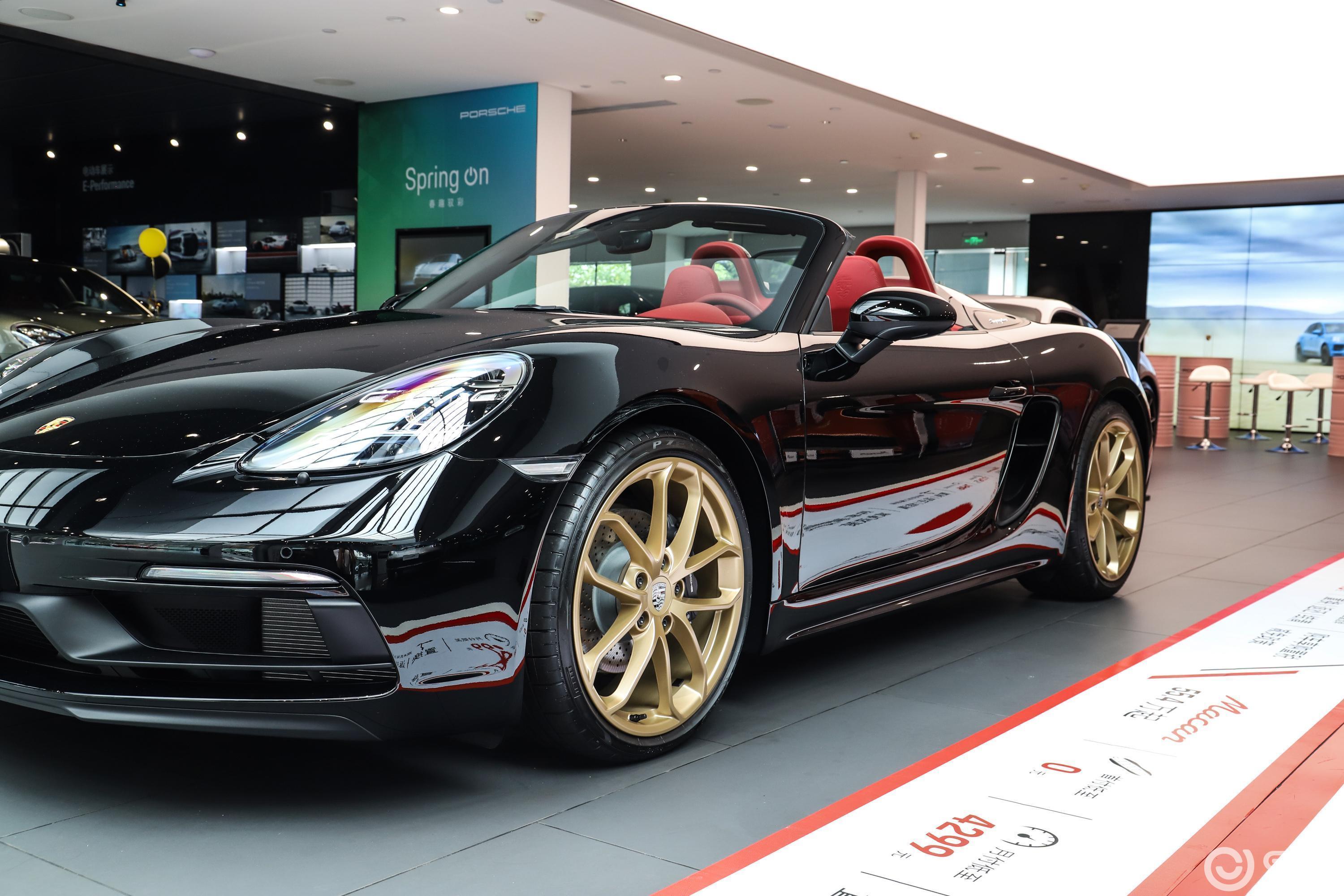 【保时捷718Spyder 2.0T外观细节图片-汽车图片大全】-易车