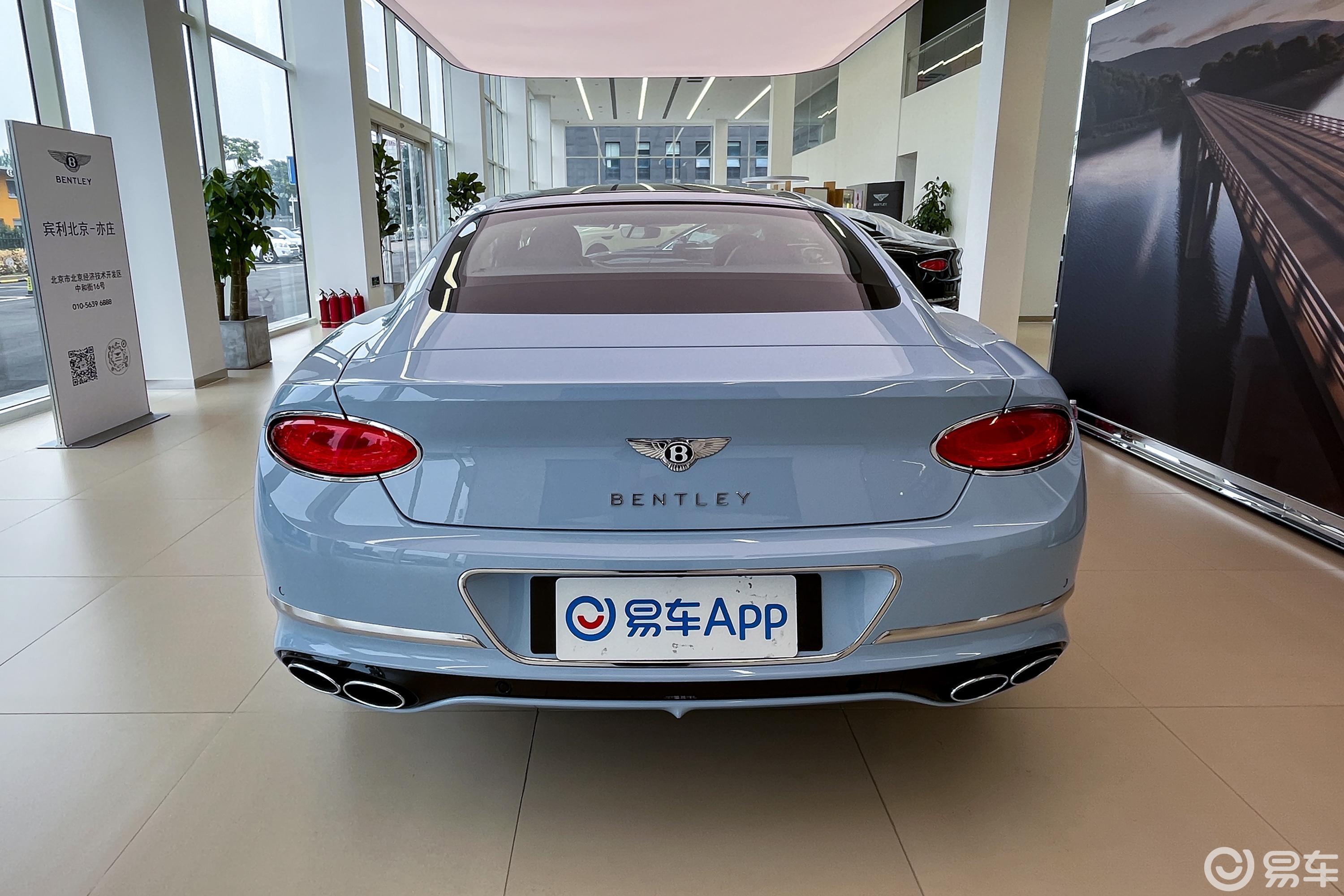 【欧陆4.0T GT V8 Mulliner正后水平图片-汽车图片大全】-易车