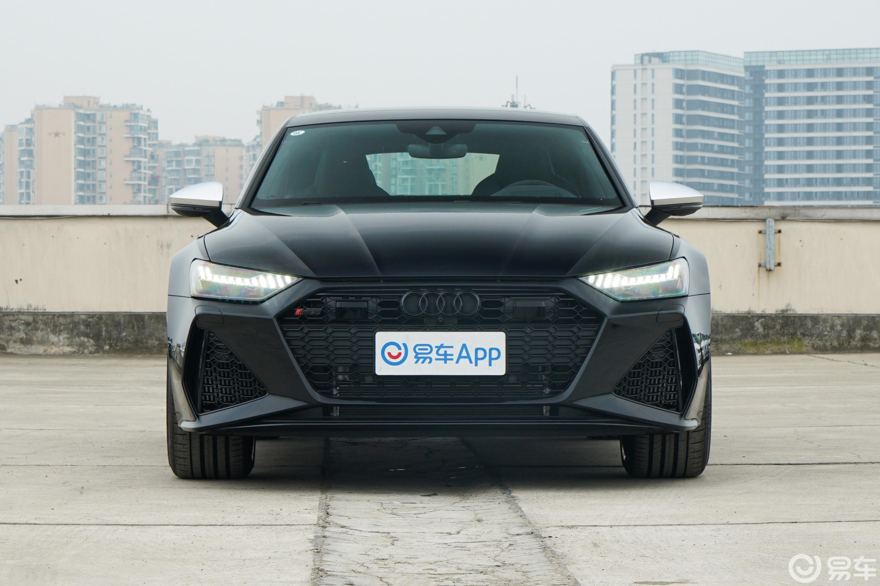 【奥迪RS 74.0T Sportback正前水平图片-汽车图片大全】-易车