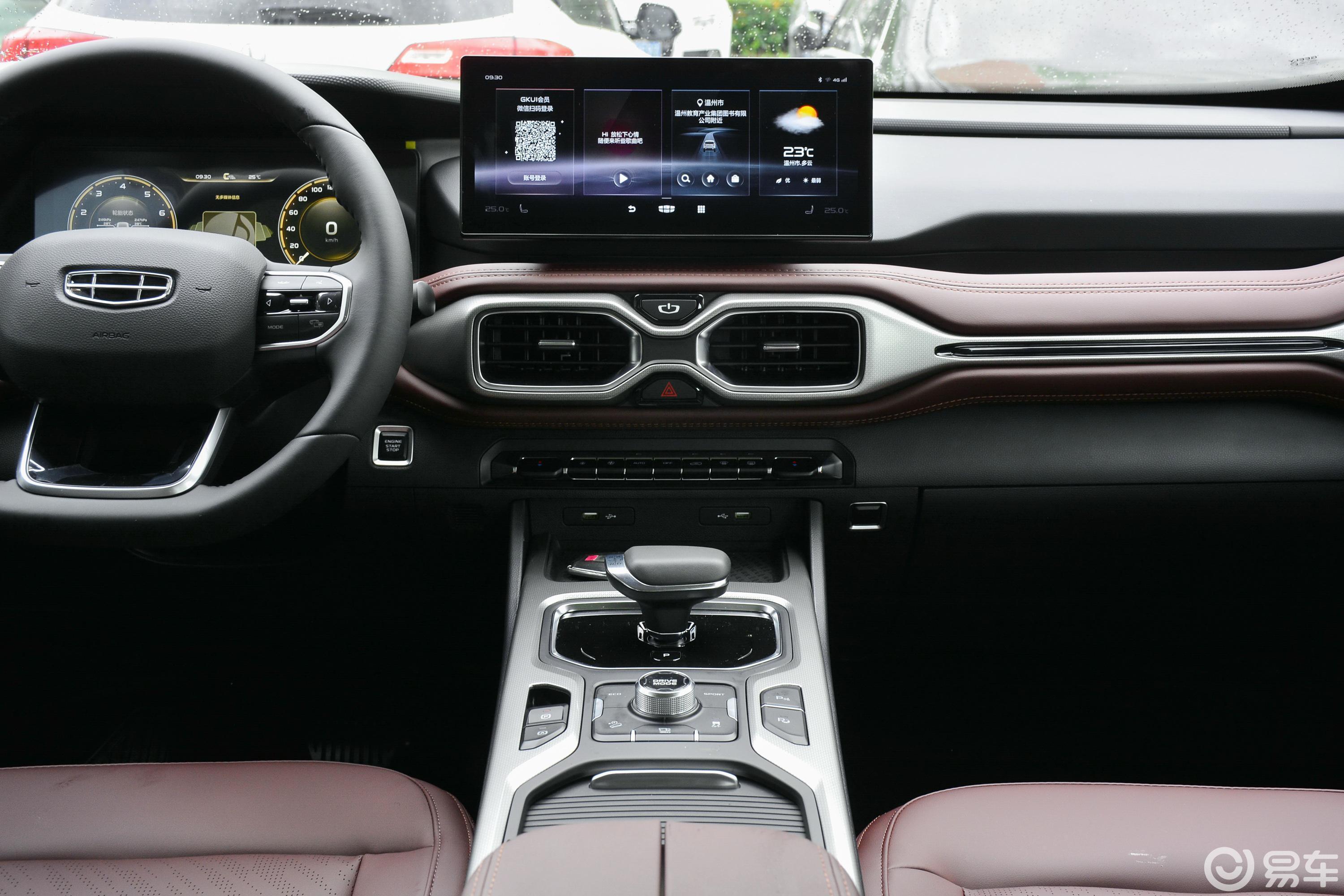 【豪越1.8TD 双离合 旗舰型 5座中控台整体图片-汽车图片大全】-易车