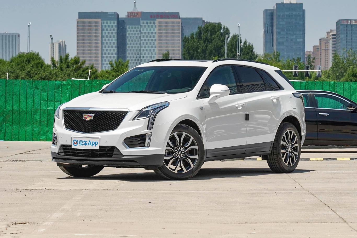【凯迪拉克XT5轻混 2.0T 四驱豪华型蜂鸟版侧前45度车头向左水平图片-汽车图片大全】-易车