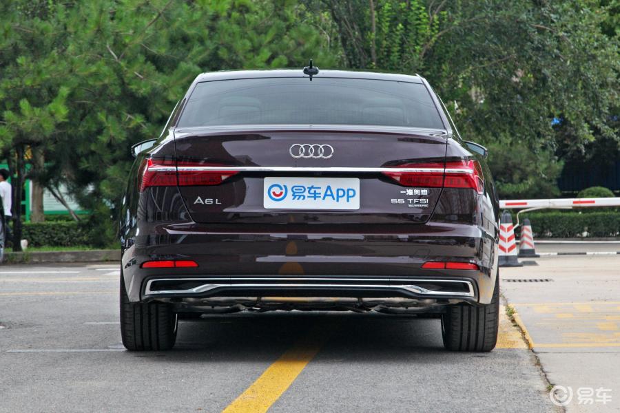 【奥迪A6L2023款55 TFSI quattro旗舰致雅型正后水平汽车图片-汽车图片大全】-易车