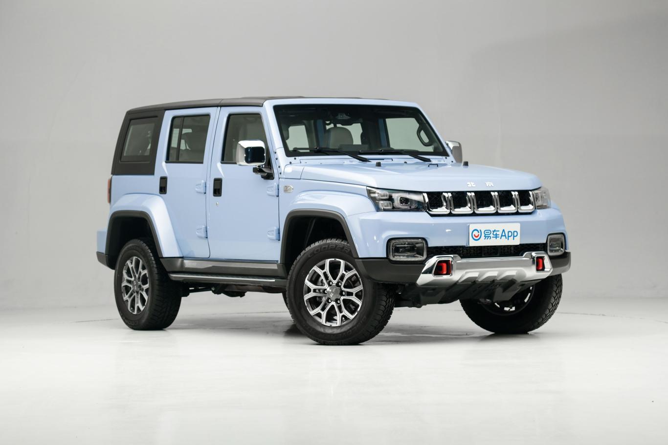 【北京越野BJ40城市猎人版 2.0T 自动四驱至尊版 汽油侧前45度车头向右水平图片-汽车图片大全】-易车