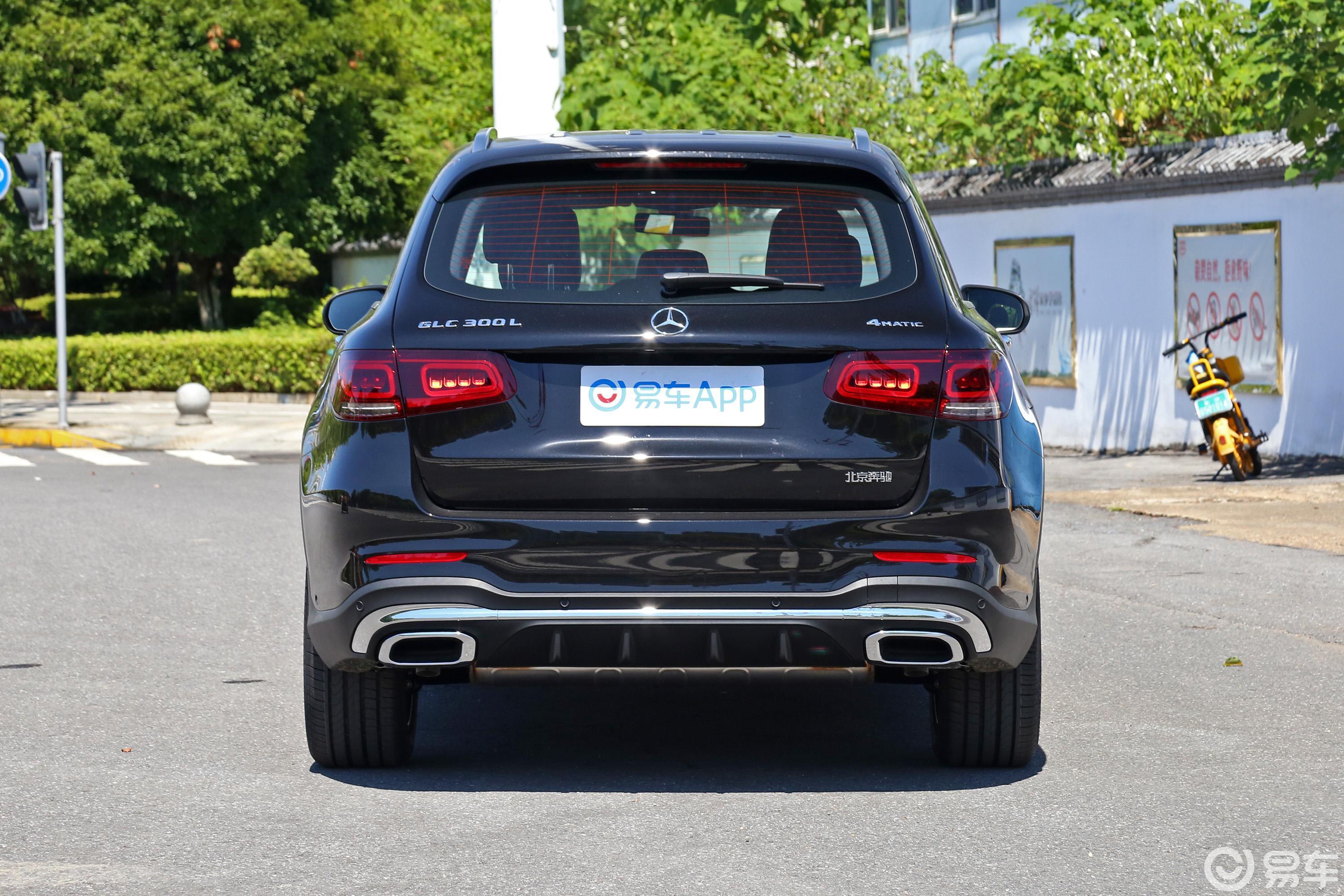 【奔驰GLC改款三 GLC 300 L 4MATIC 豪华型正后水平图片-汽车图片大全】-易车