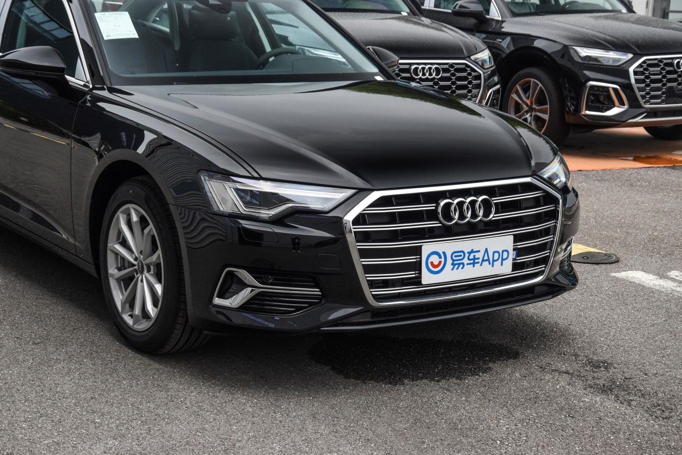 【奥迪A6L40 TFSI 豪华致雅型前格栅侧俯拍图片-汽车图片大全】-易车