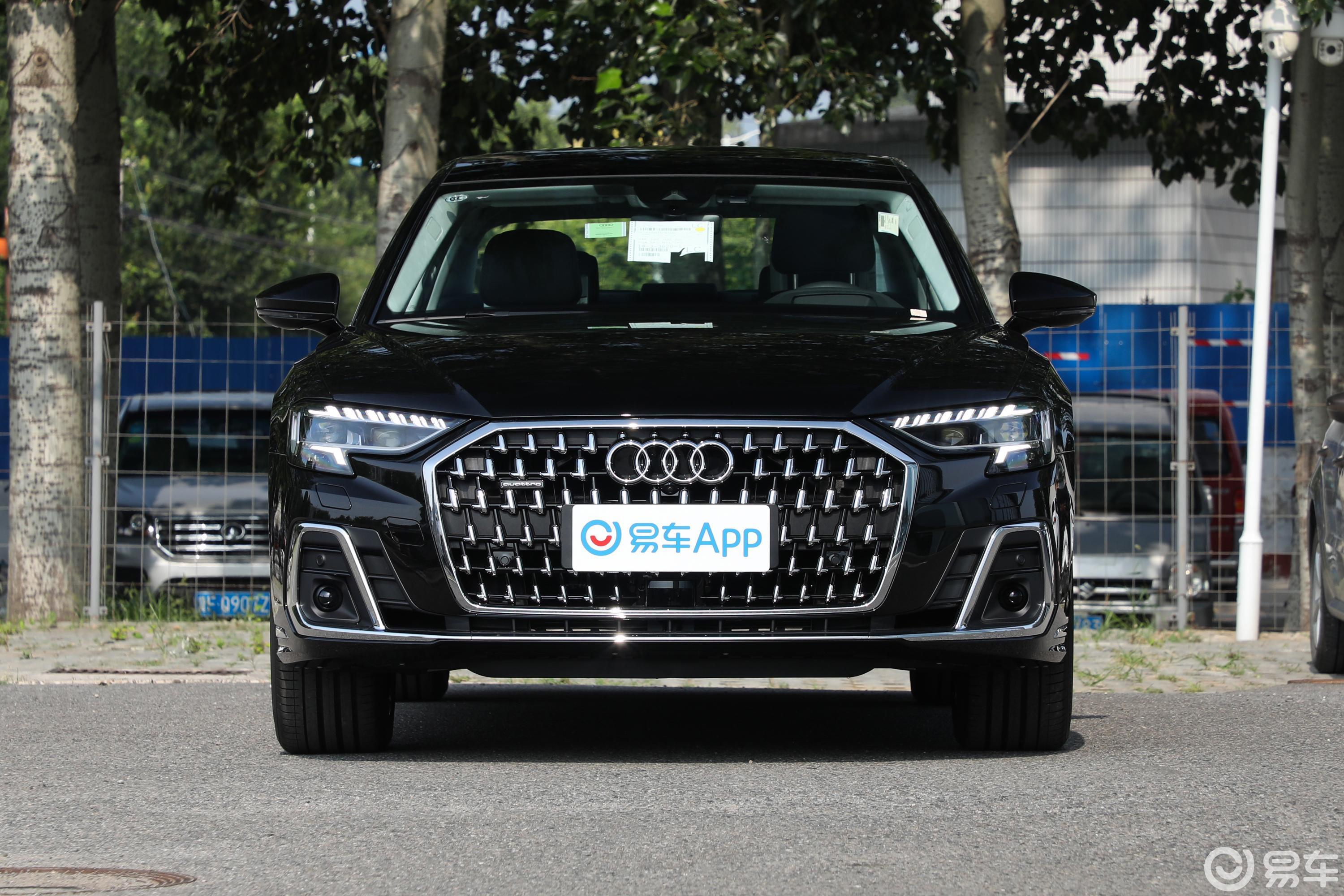 【奥迪A8改款 A8L 55 TFSI quattro 旗舰型正前水平图片-汽车图片大全】-易车