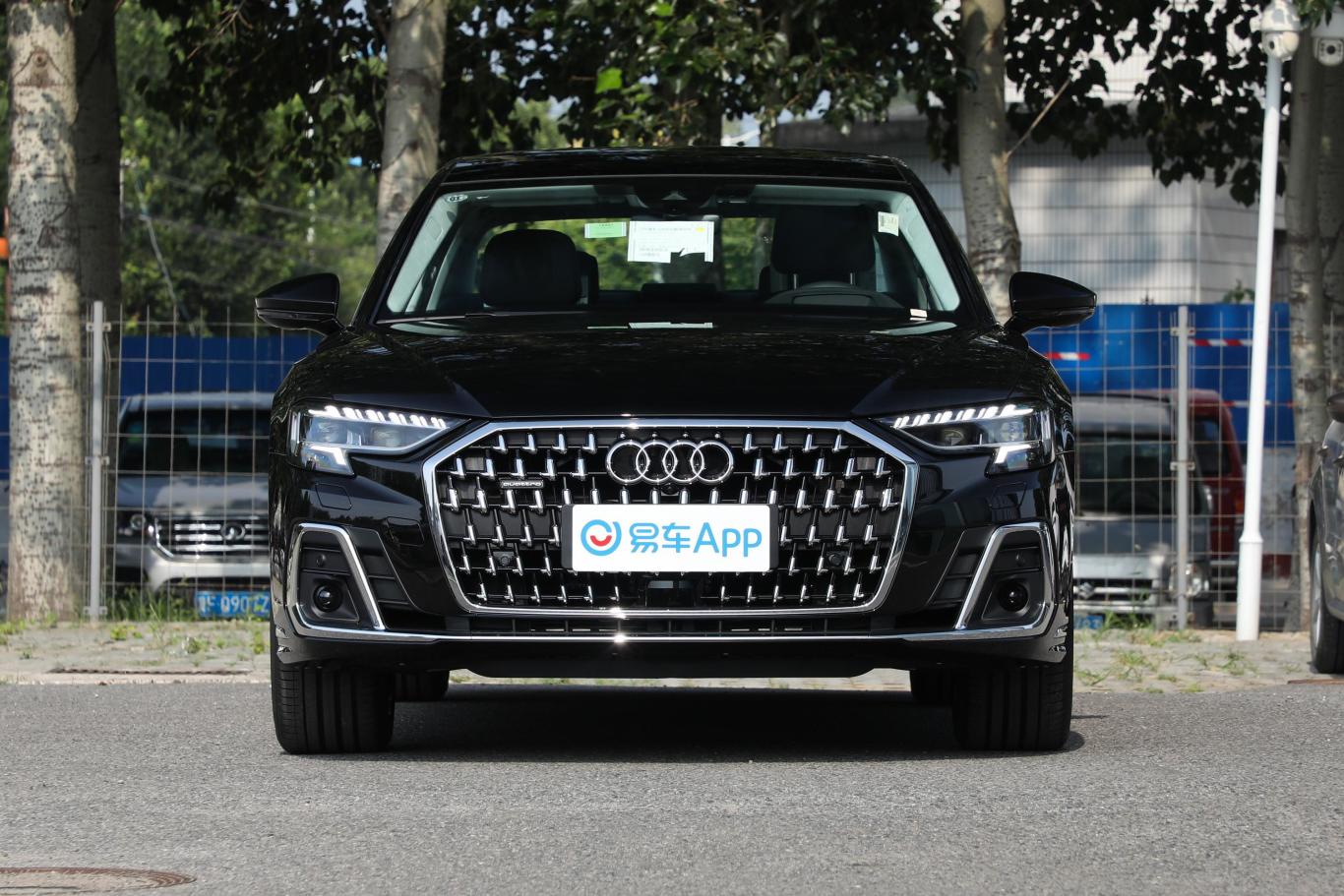 【奥迪A8改款 A8L 55 TFSI quattro 旗舰型正前水平图片-汽车图片大全】-易车