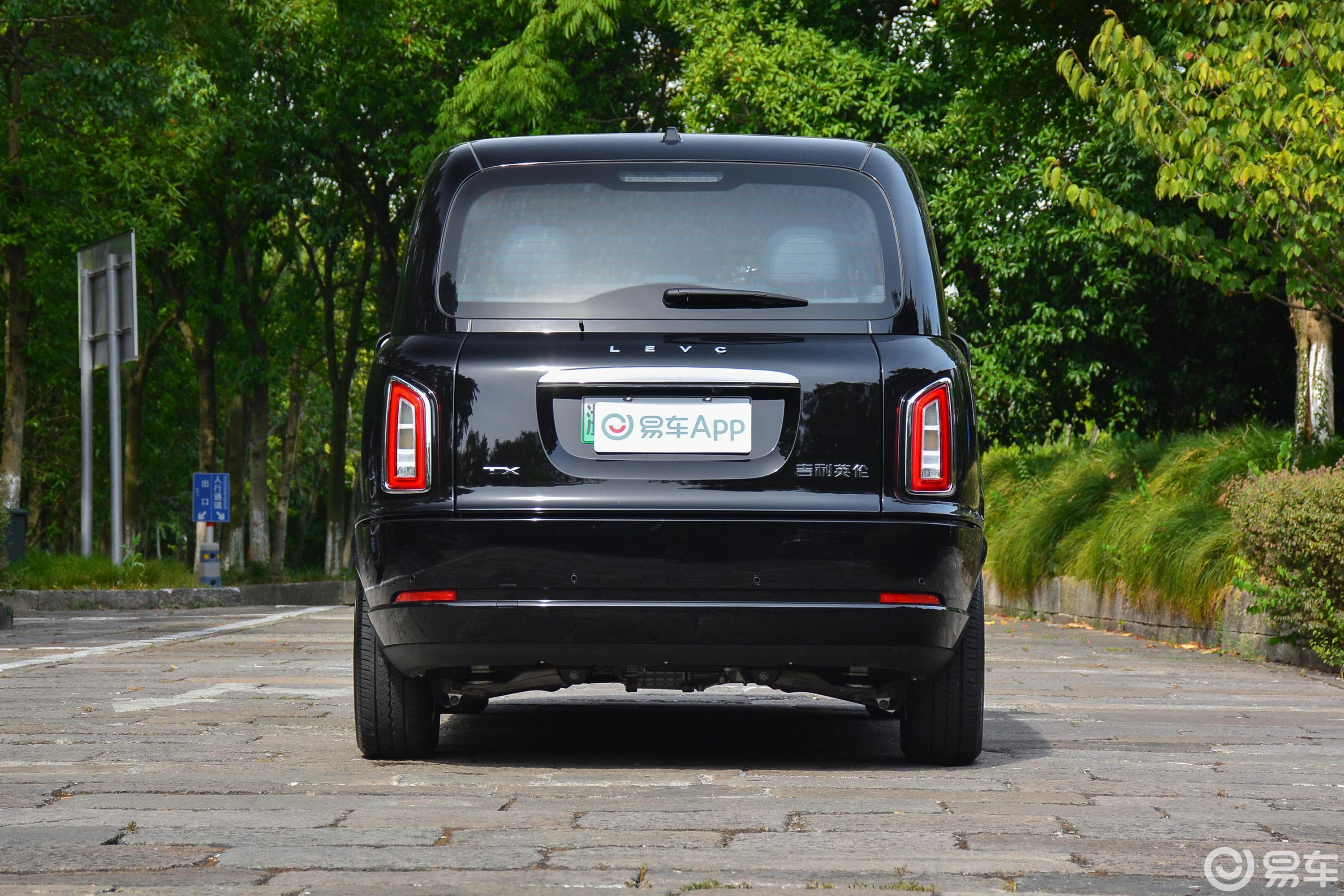 【LEVC TX纯电版 410km 出行版 7座正后水平图片-汽车图片大全】-易车