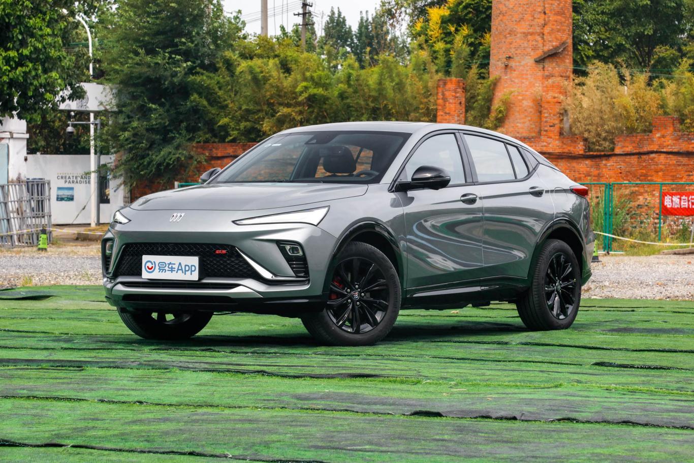 【昂扬GS 1.5T 燃速版侧前45度车头向左水平图片-汽车图片大全】-易车