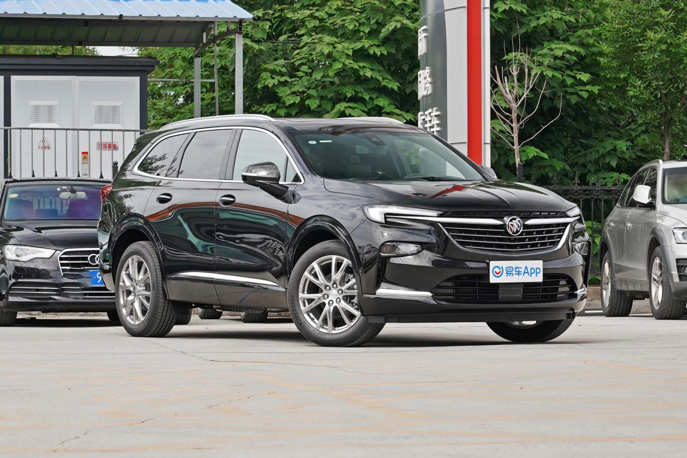 【昂科旗652T 四驱尊享旗舰型 6座侧前45度车头向右水平图片-汽车图片大全】-易车