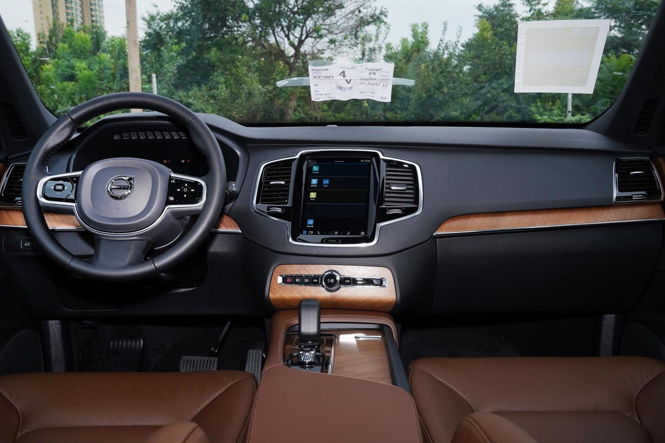 【沃尔沃XC90B6 智逸豪华版 7座中控台整体图片-汽车图片大全】-易车