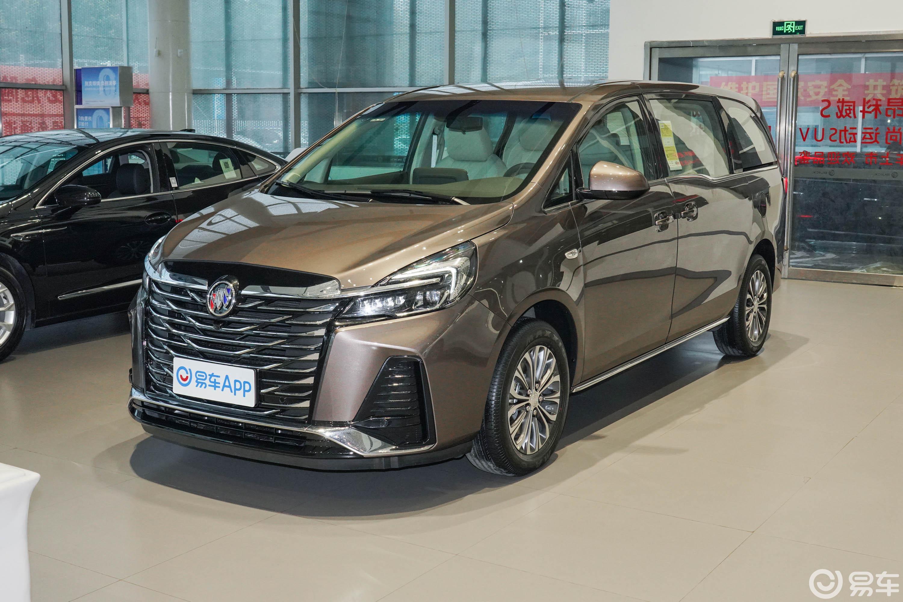 【别克GL8陆上公务舱 2.0T 舒适型 7座侧前45度车头向左水平图片-汽车图片大全】-易车