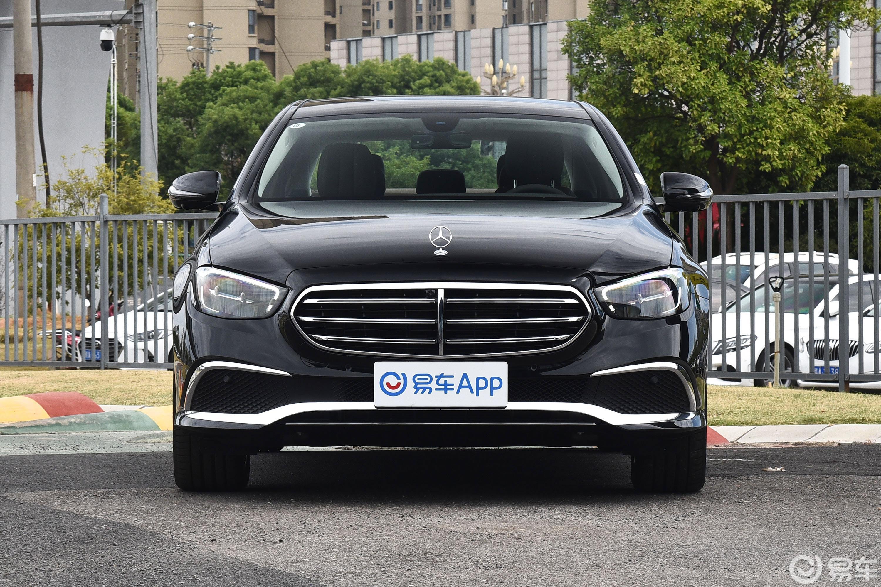 【奔驰E级E 300 L 豪华型正前水平图片-汽车图片大全】-易车