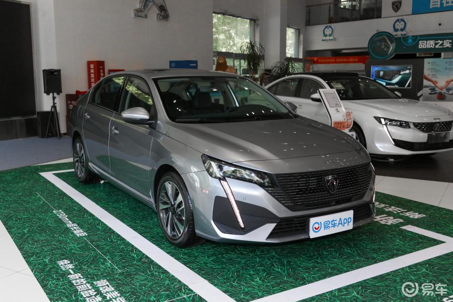 【标致4082022款1.6T 追光版侧前45度车头向右水平汽车图片-汽车图片大全】-易车