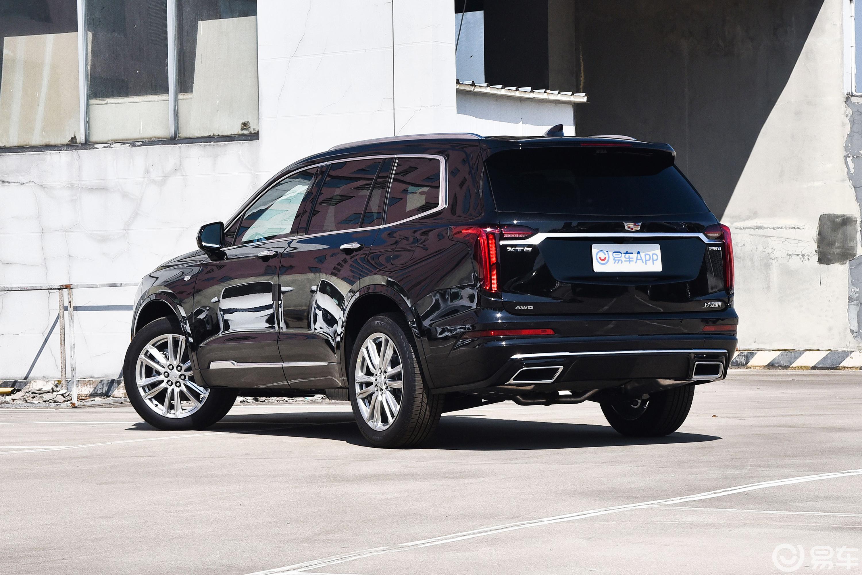 【凯迪拉克XT6轻混 120周年纪念版 2.0T 四驱豪华型 6座侧后45度车头向左水平图片-汽车图片大全】-易车