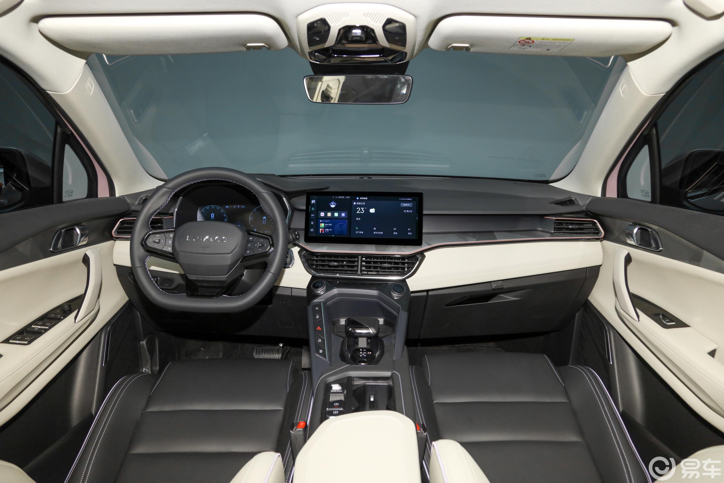 【领克06 PHEVRemix 1.5T 62km Shero内饰全景正拍图片-汽车图片大全】-易车