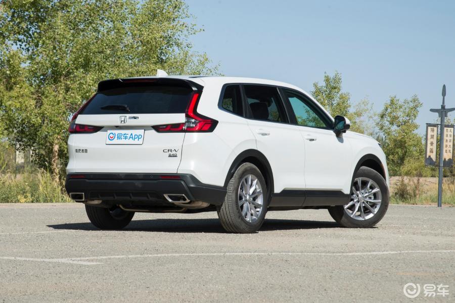 【本田CR-V2023款240TURBO 两驱臻享版 7座侧后45度车头向右水平汽车图片-汽车图片大全】-易车