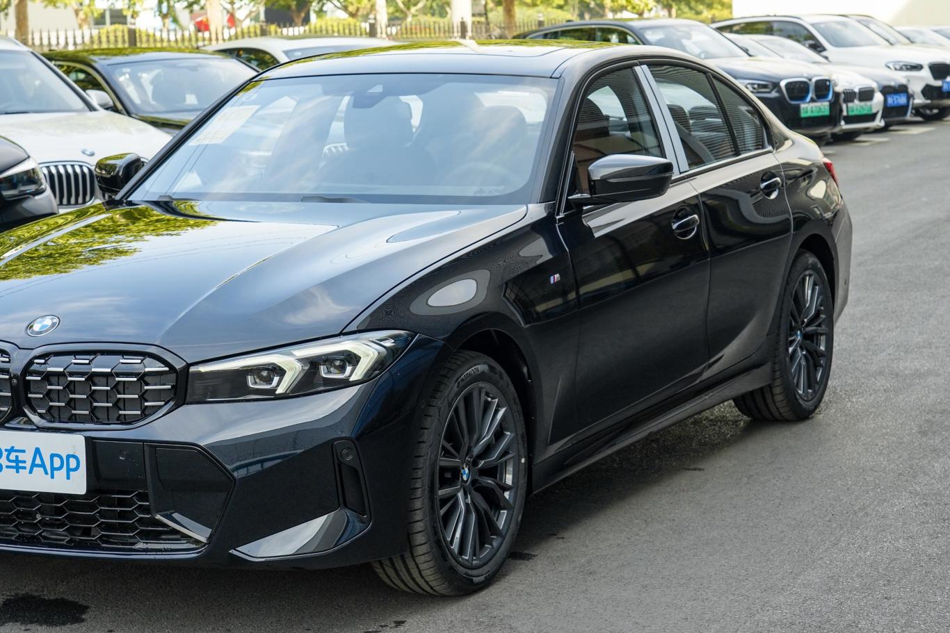 【宝马3系325i M运动曜夜套装外观细节图片-汽车图片大全】-易车