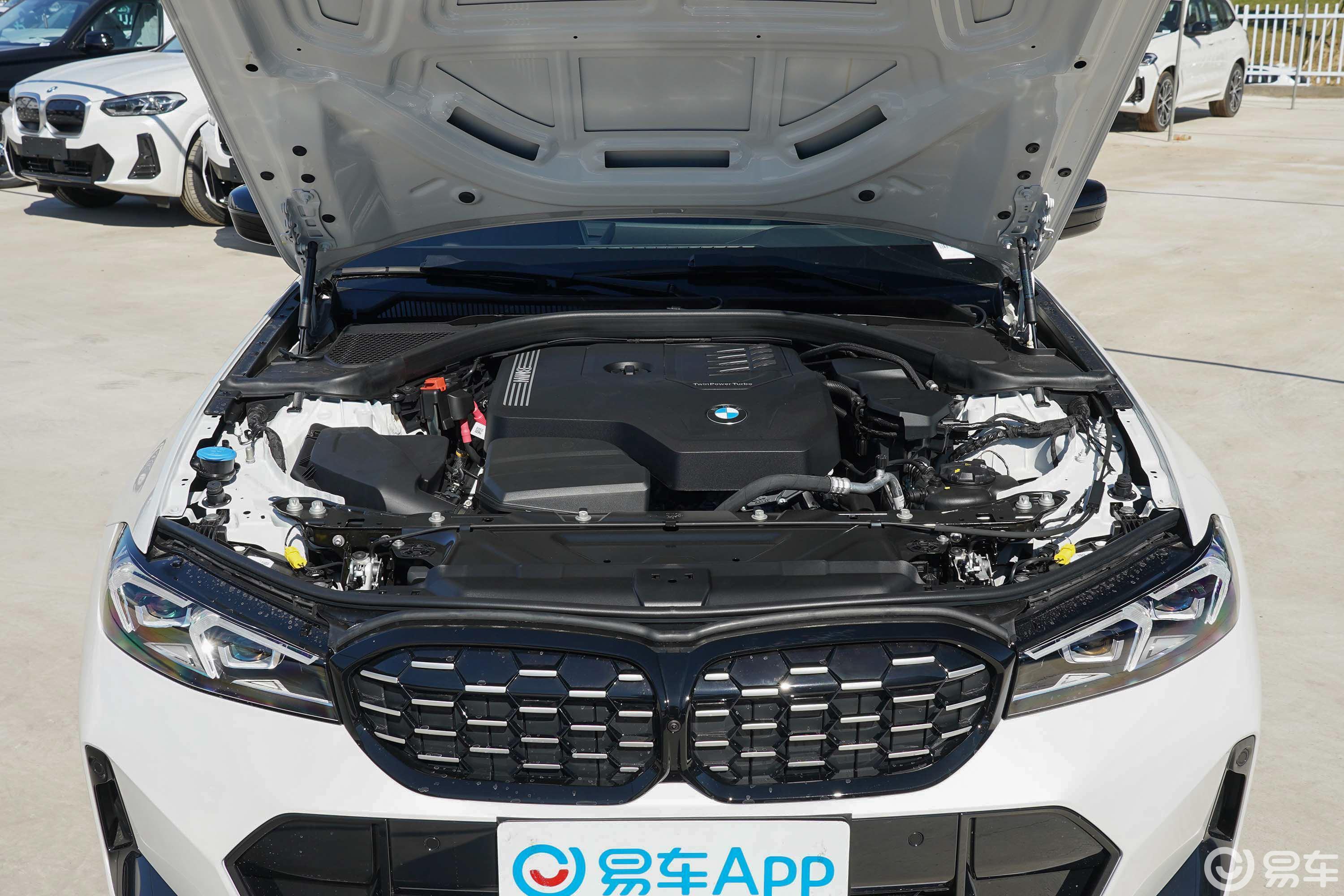 【宝马3系325Li M运动曜夜套装发动机舱整体图片-汽车图片大全】-易车